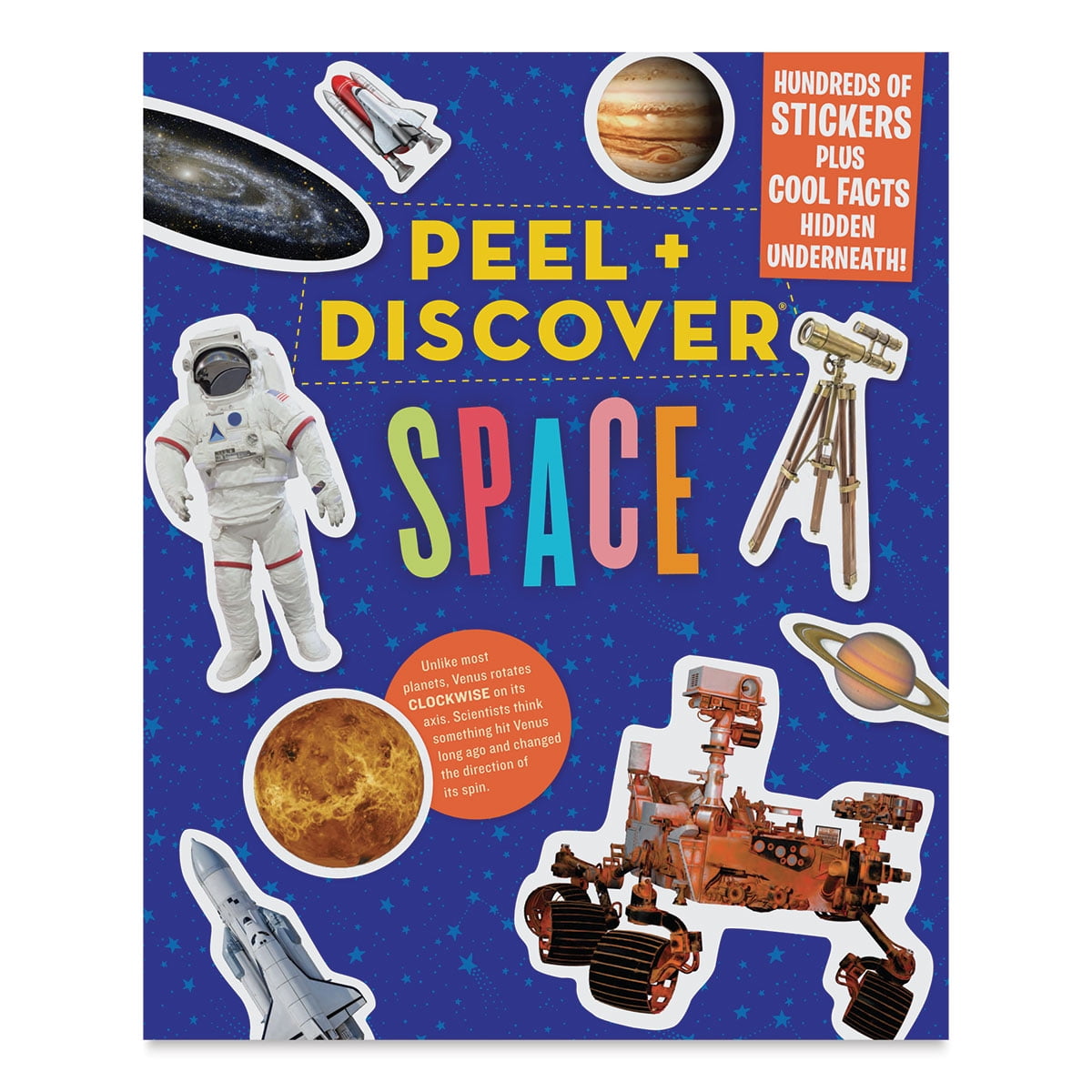 Peel and Discover Sticker Activity Book - Space - Walmart.com