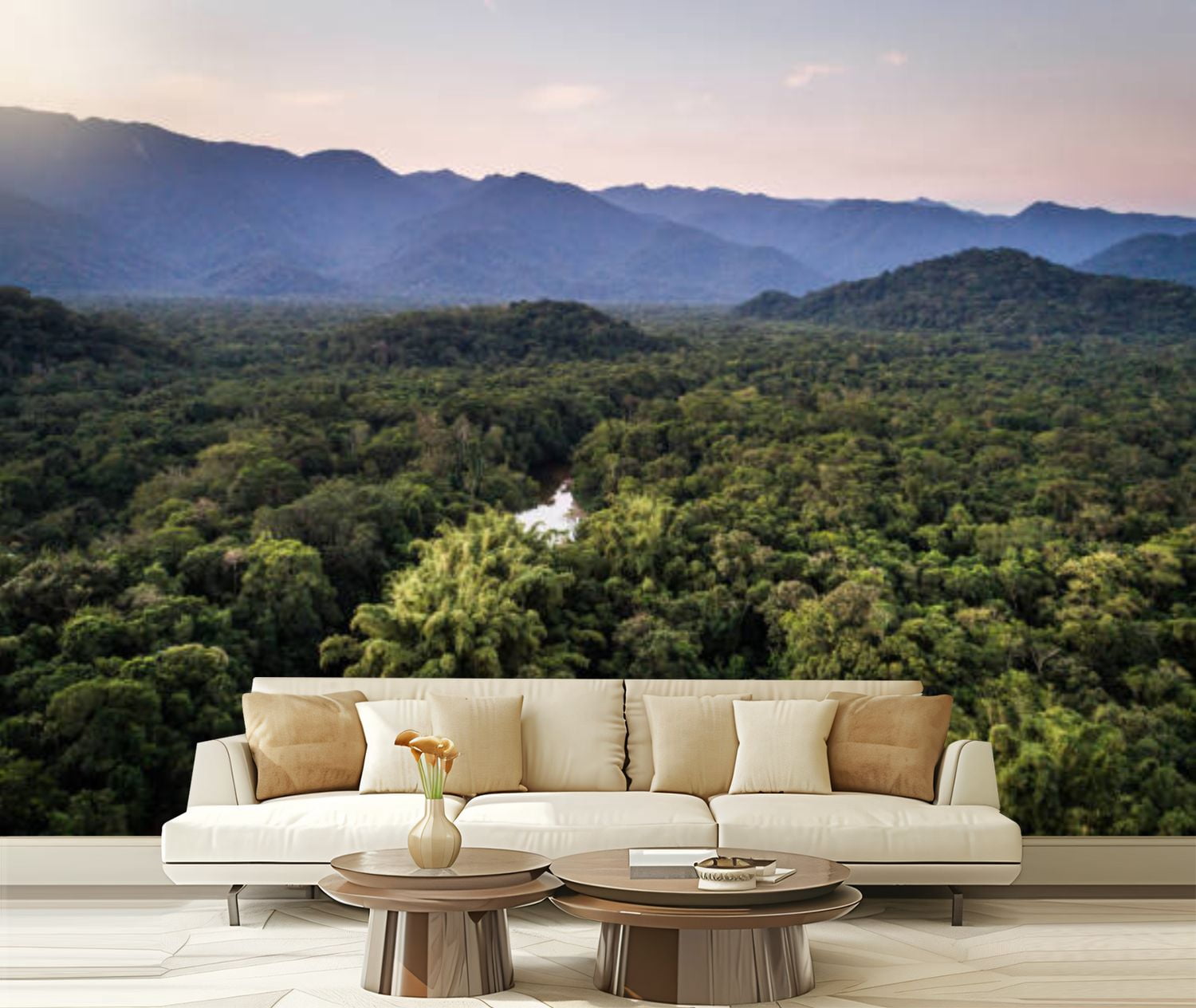 Peel and Stick Canvas Wallpaper Atlantica Atlantic Forest Brazil Modern ...