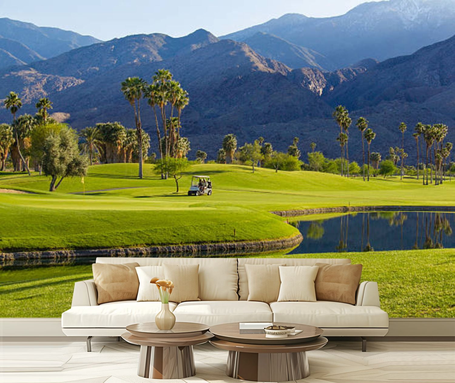 Peel and Stick Canvas Wallpaper California P Modern Art Wall Mural ...