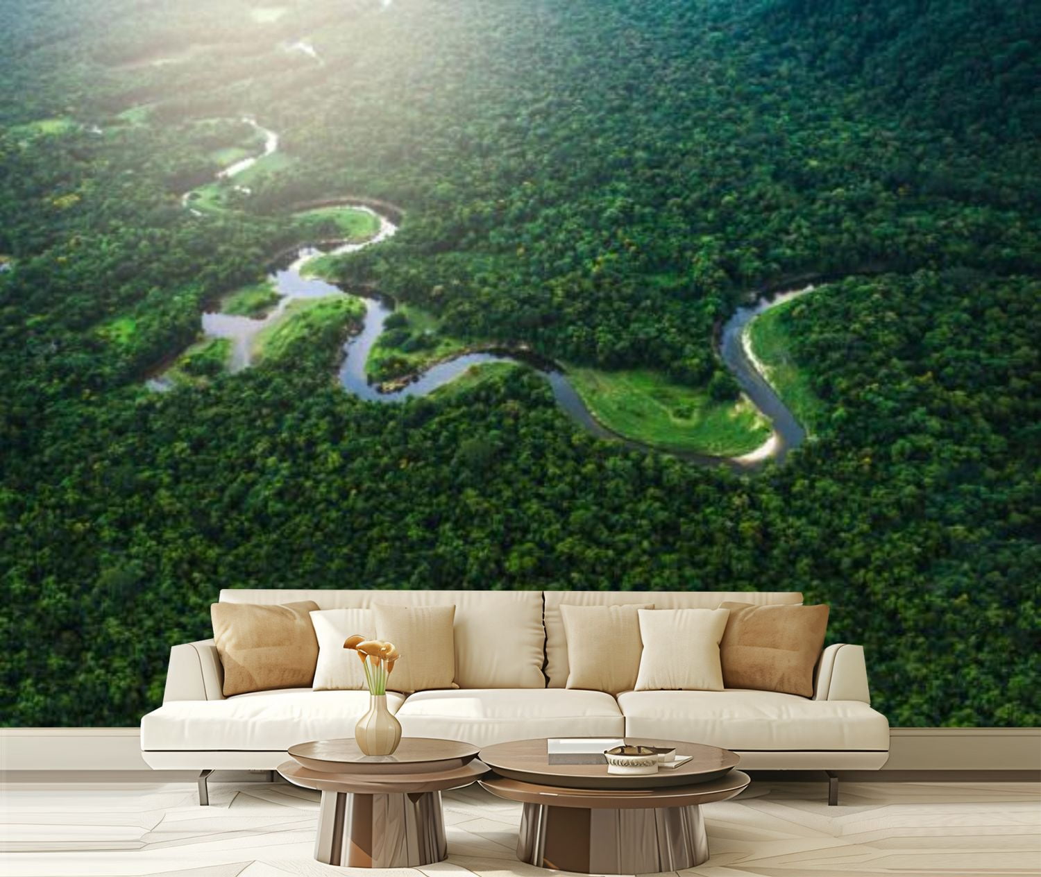 Peel and Stick Canvas Wallpaper Mata Atlantica Atlantic Forest Brazil ...