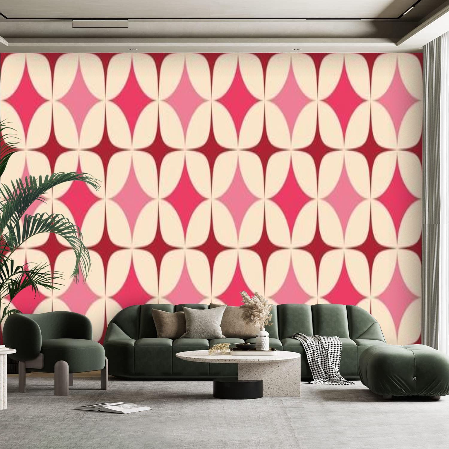 Mid Century Wallpaper Peel And Stick
