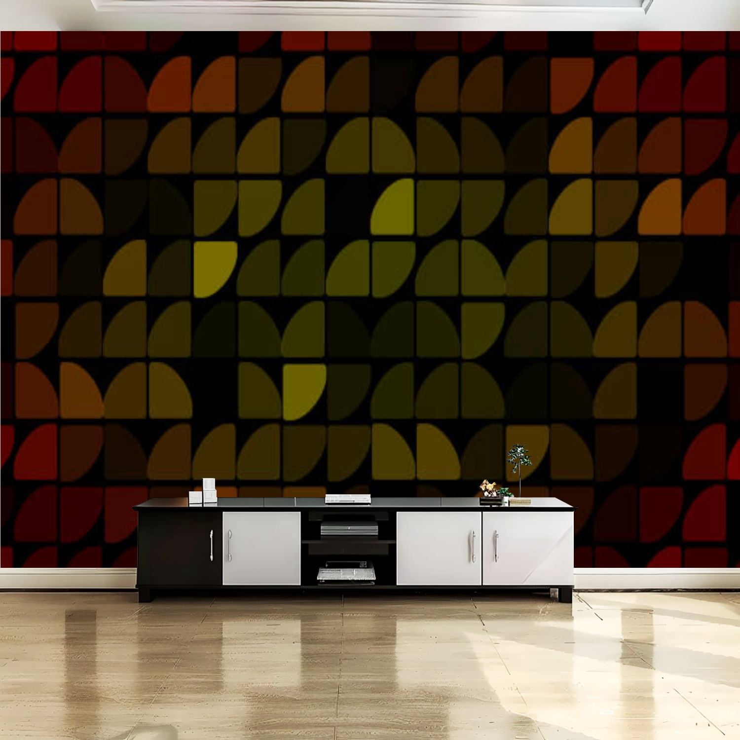 Peel and Stick Canvas Wallpaper Wall Mural Abstract Wall Art Self ...