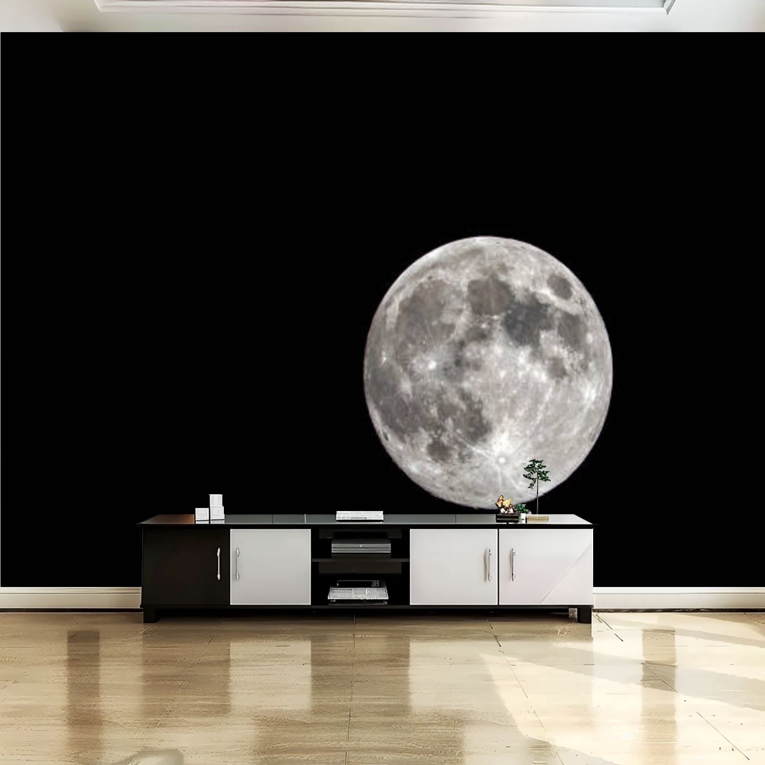 Peel and Stick Canvas Wallpaper Wall Mural Flower full May London Wall ...