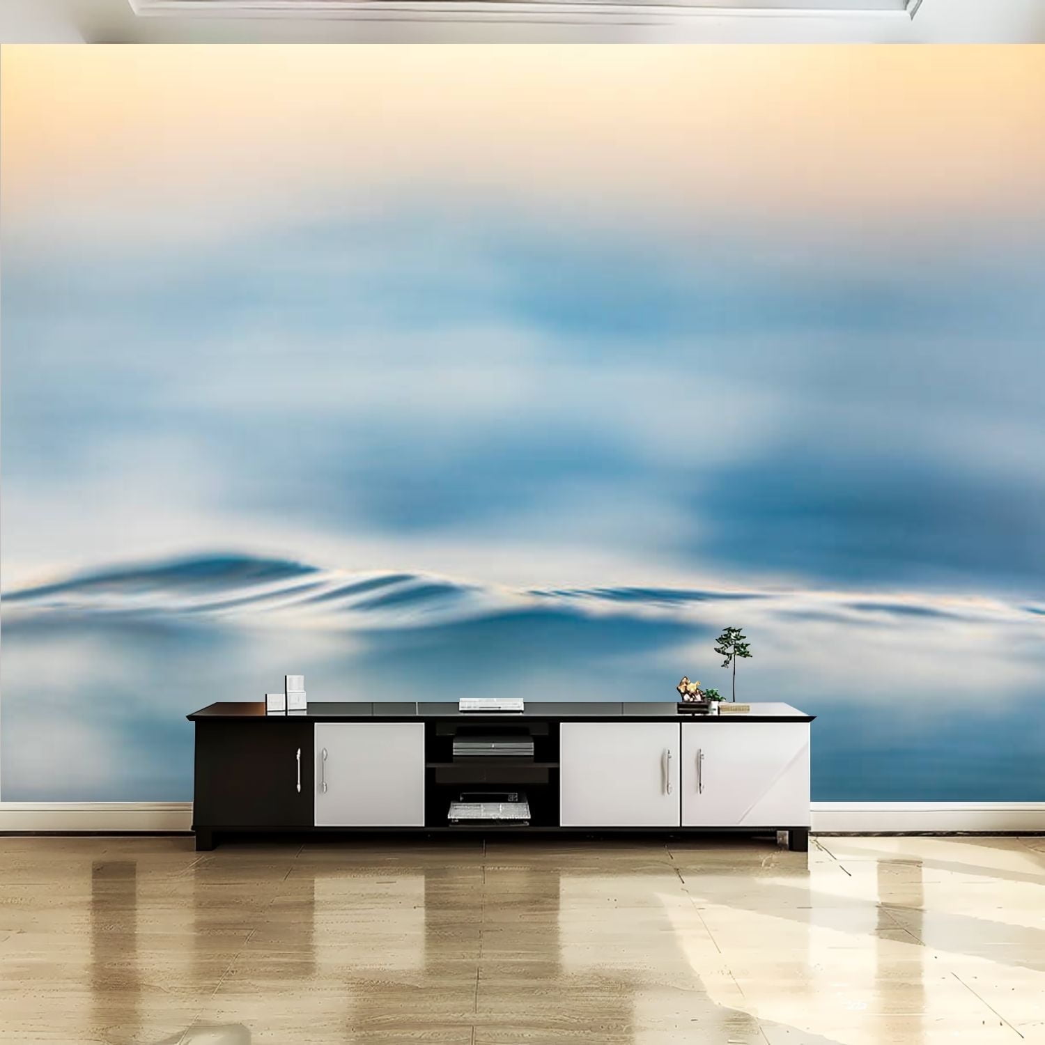 Peel and Stick Canvas Wallpaper Wall Mural Surface texture silky smooth ...