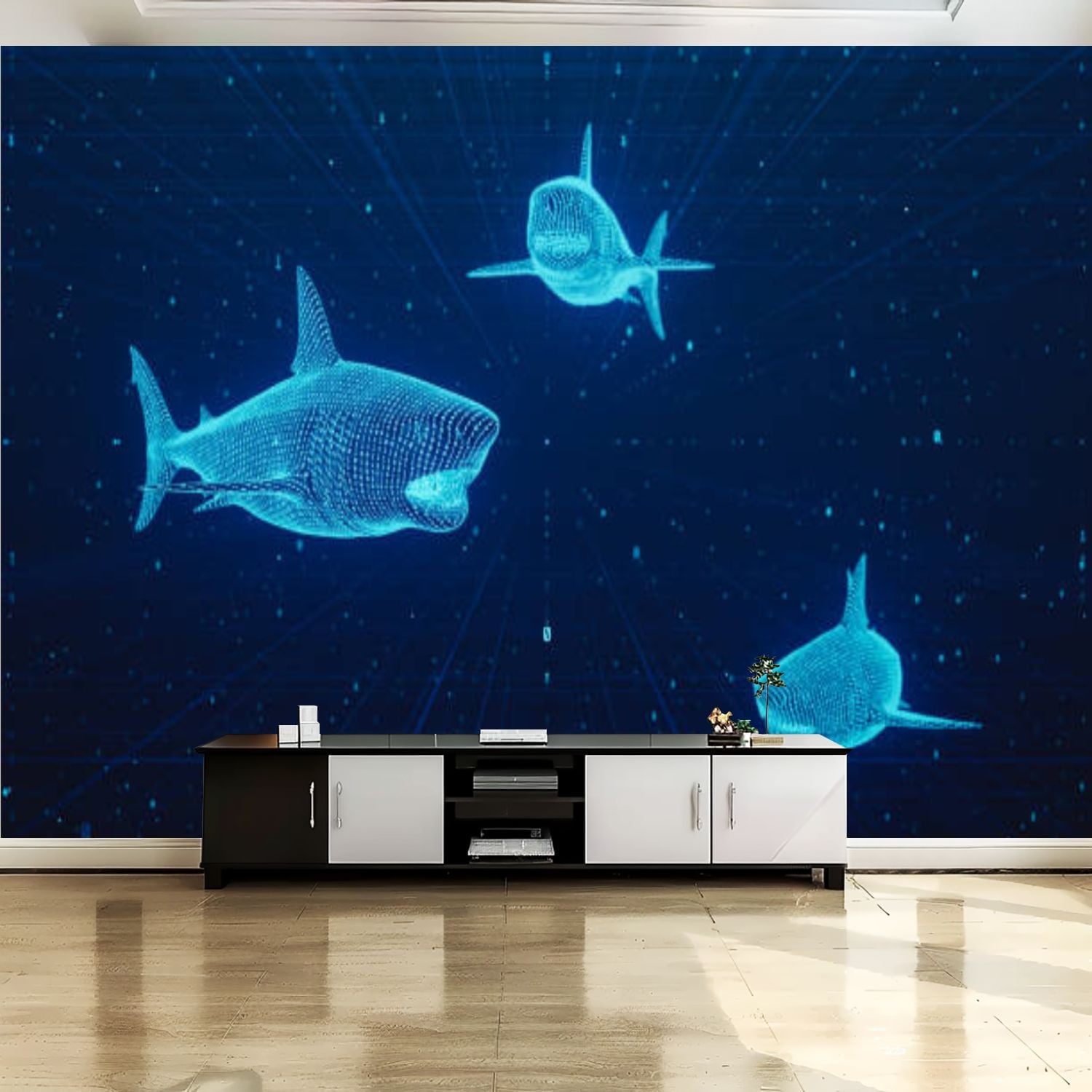 Peel and Stick Canvas Wallpaper Wall Mural Threats Risks Wall Art Self ...