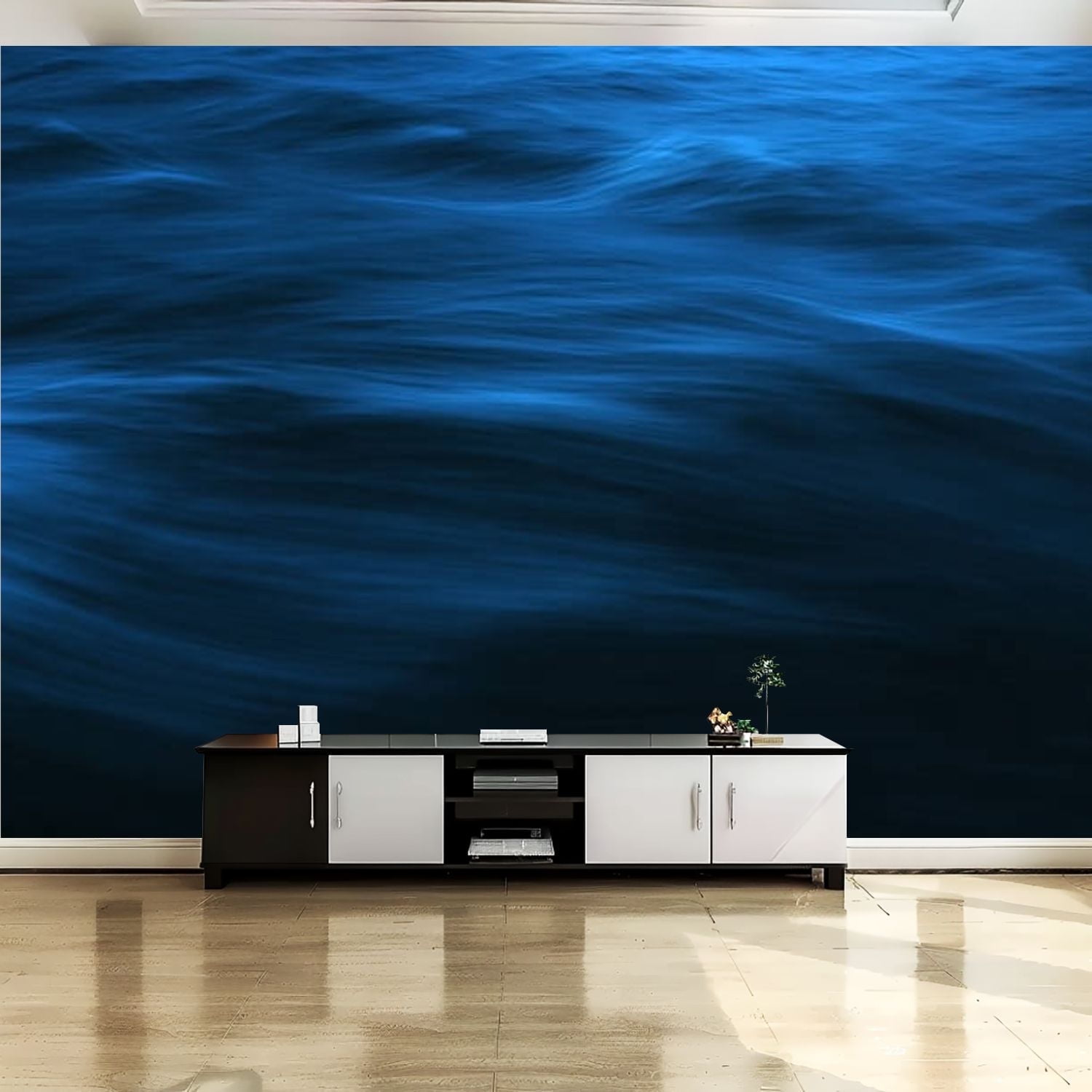 Peel and Stick Canvas Wallpaper Wall Mural Water Stream Wall Art Self ...