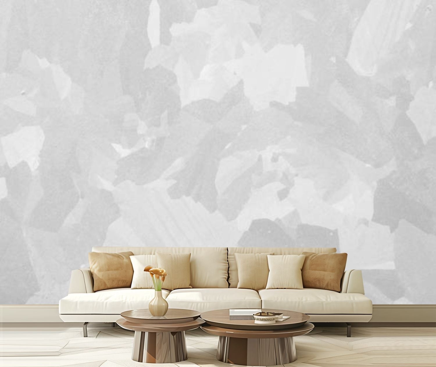 Peel and Stick Canvas Wallpaper galvanized sheet crystal patterns zinc ...
