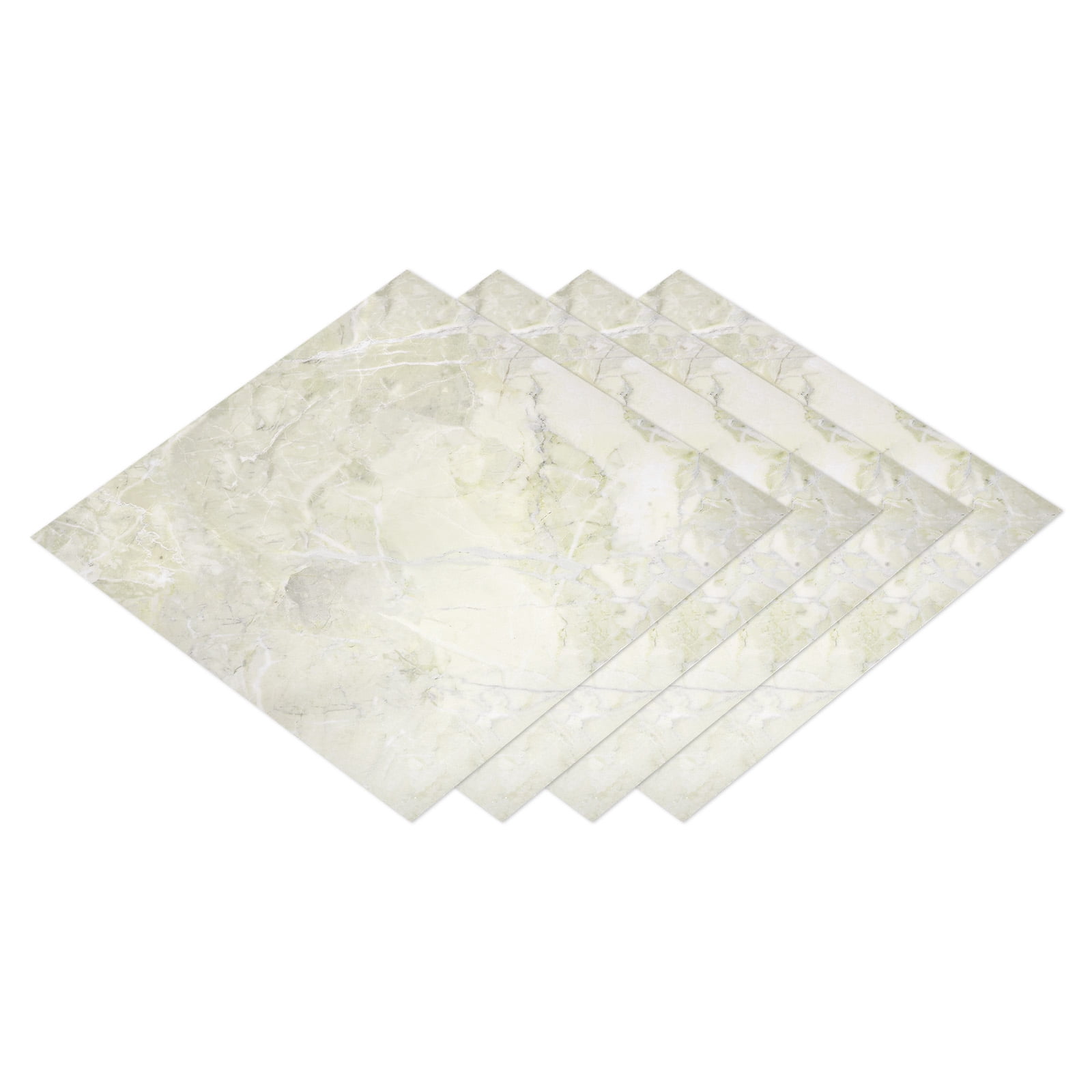 Peel and Stick Floor Wall Tiles Sticker, 4Pack 12"x12" Self Adhesive ...