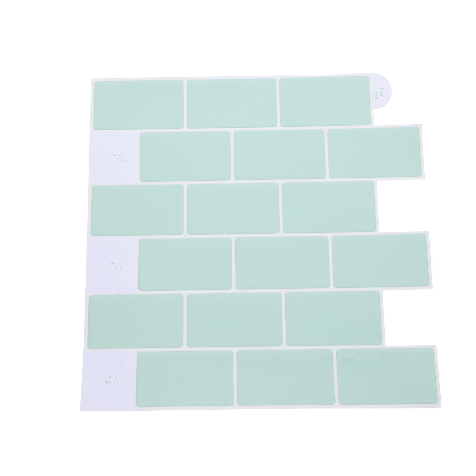 Peel and Stick Subway Tile Indoor Switch Kitchen Rod Tailgate Light ...