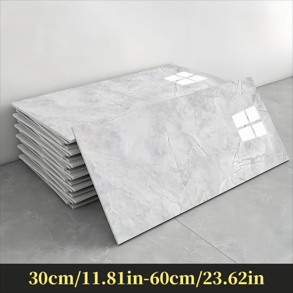 Peel and Stick Wall Panels, Marble PVC Waterproof Backsplash Tiles for ...