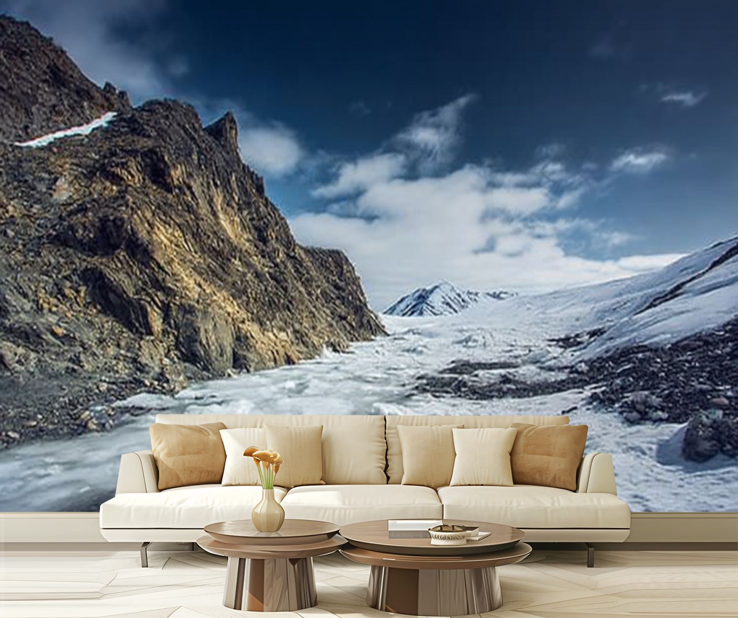 Peel and Stick Wallpaper Arctic spring south Spitsbergen Modern Art ...