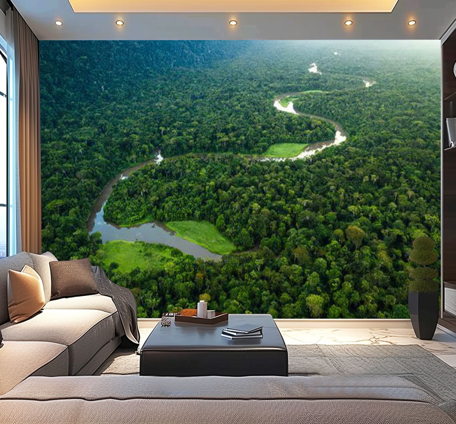 Peel and Stick Wallpaper Atlantic Forest Brazil Mata Atlantica Modern ...