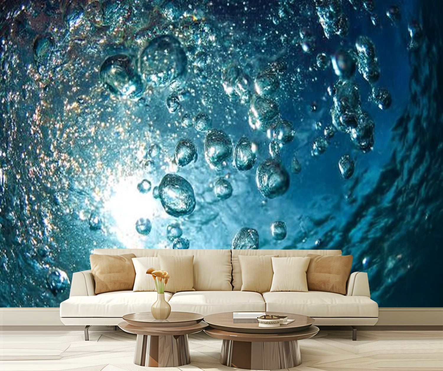 Peel and Stick Wallpaper Bubbles Modern Art Wall Mural Decor Self ...