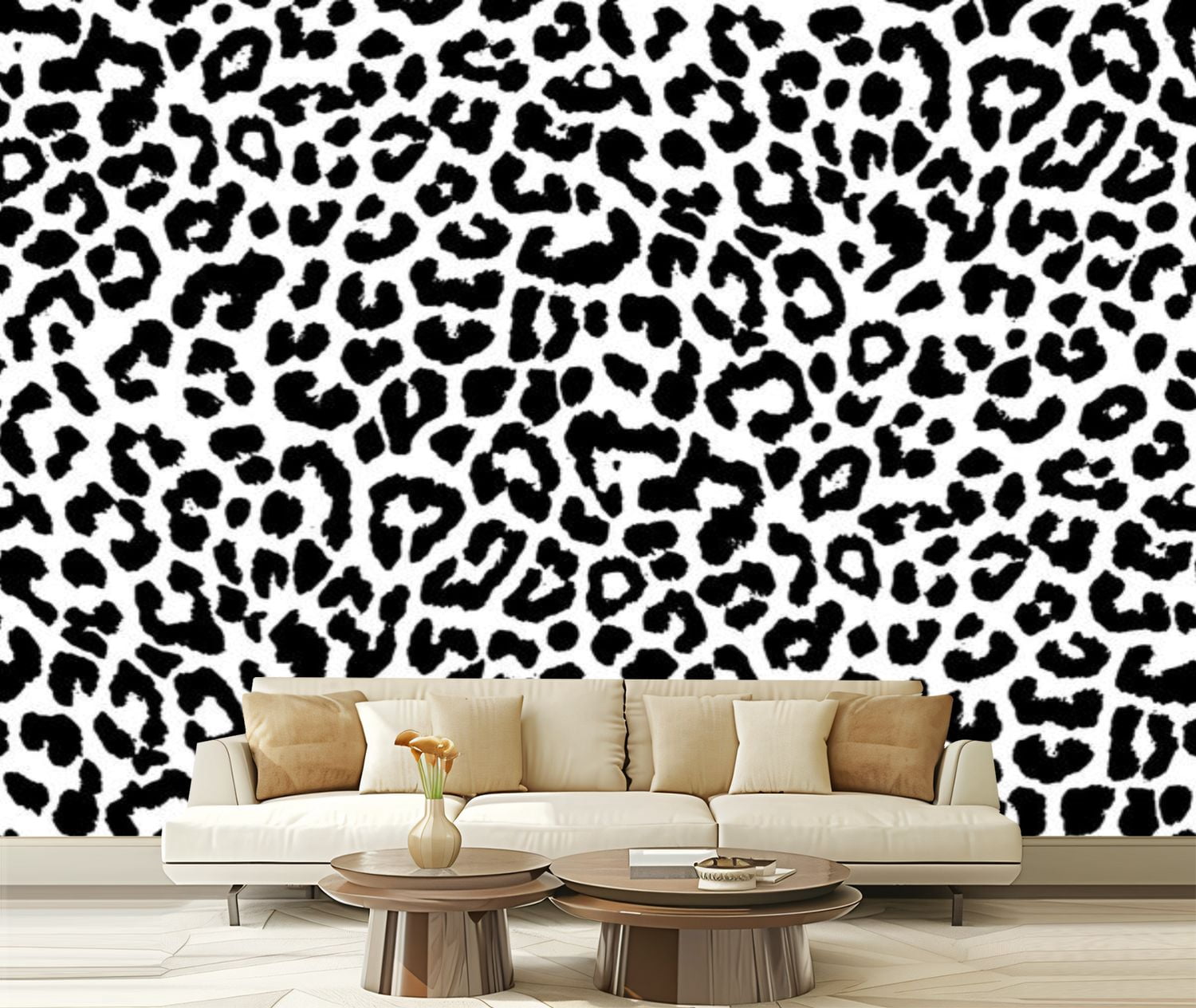 Peel and Stick Wallpaper Canvas Animal skin seamless Design for fabric ...