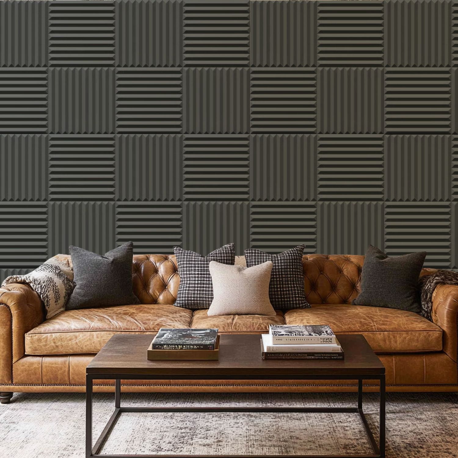 Peel and Stick Wallpaper Canvas Contact Paper Acoustic Foam Seamless ...