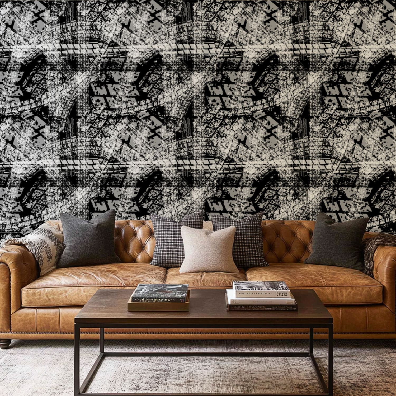 Peel and Stick Wallpaper Canvas Contact Paper Seamless Will tile ...