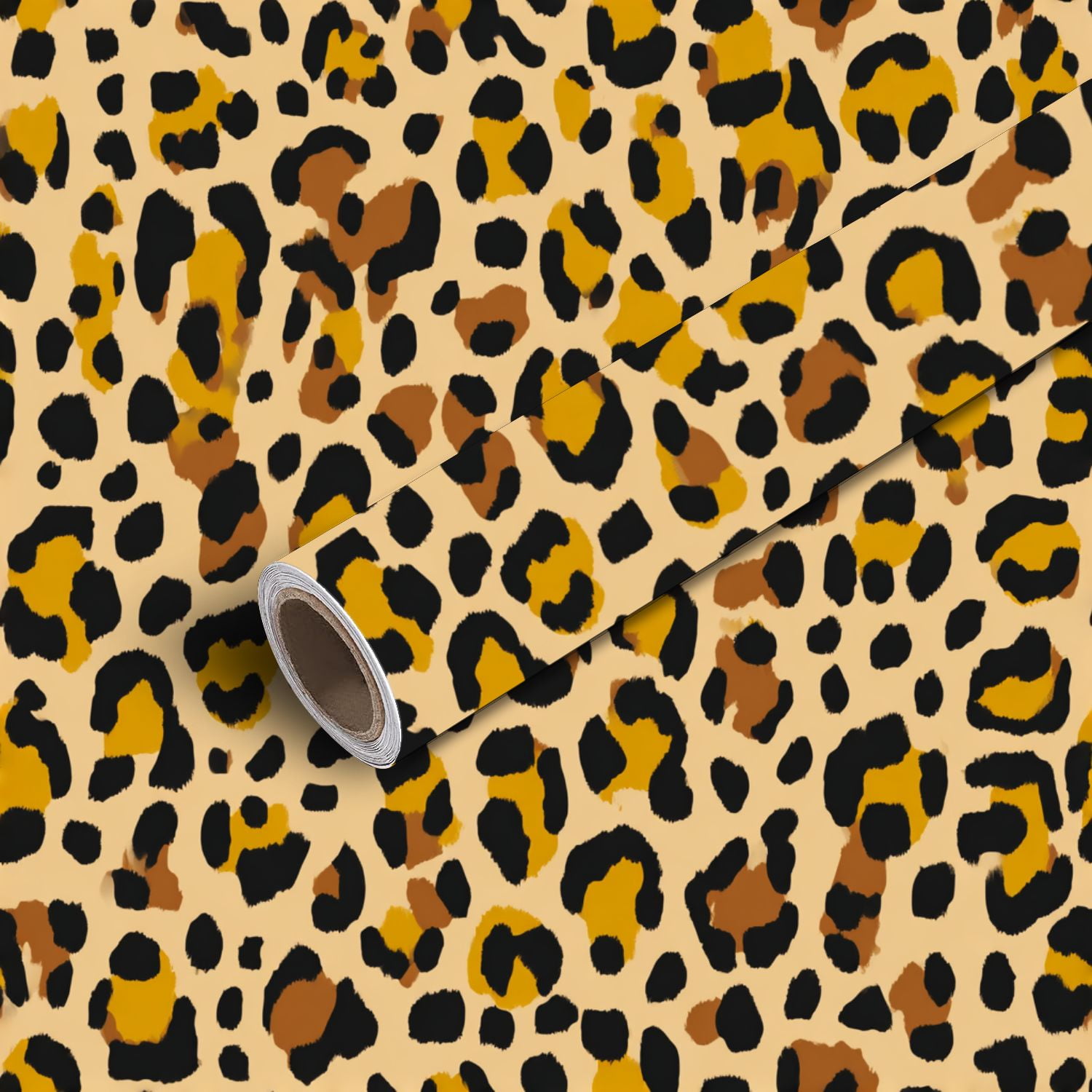 Peel and Stick Wallpaper Contact Paper Leopard spots Fashion cheetah ...