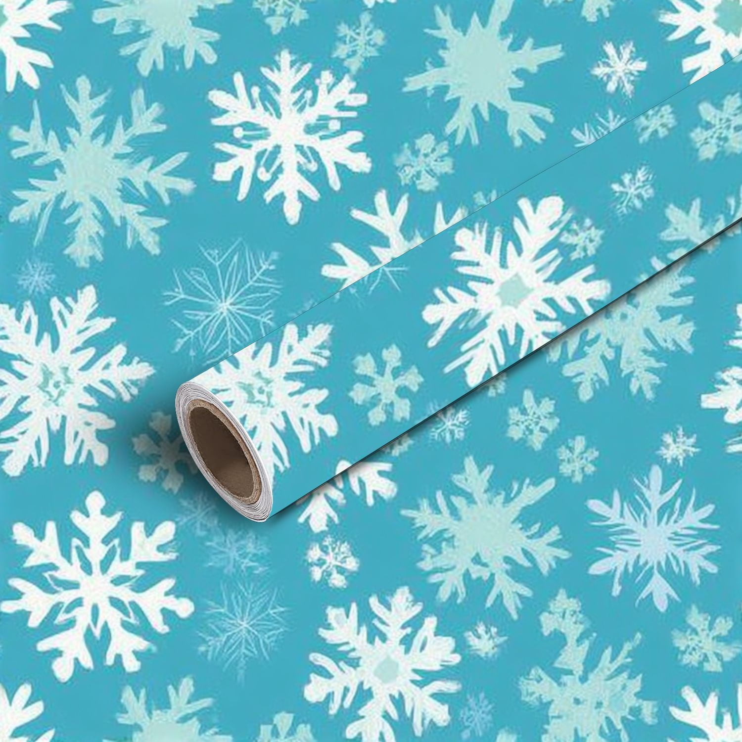 Peel and Stick Wallpaper Contact Paper Retro snowflake Self Adhesive ...