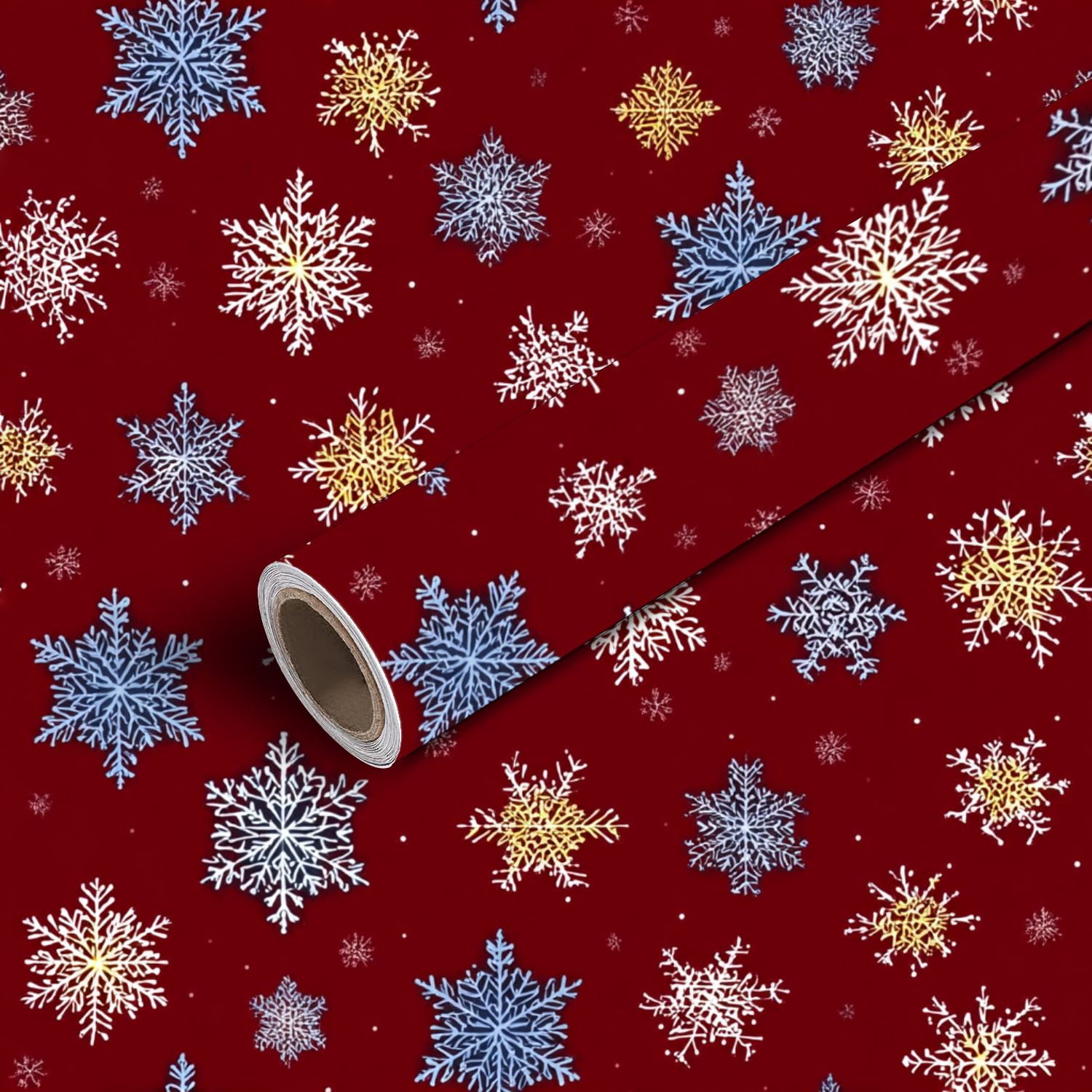 Peel and Stick Wallpaper Contact Paper Snowflake Self Adhesive and ...