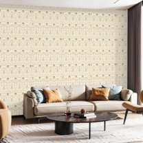 Peel and Stick Wallpaper Contact Paper Neutral Navy Floral Navy Blue ...