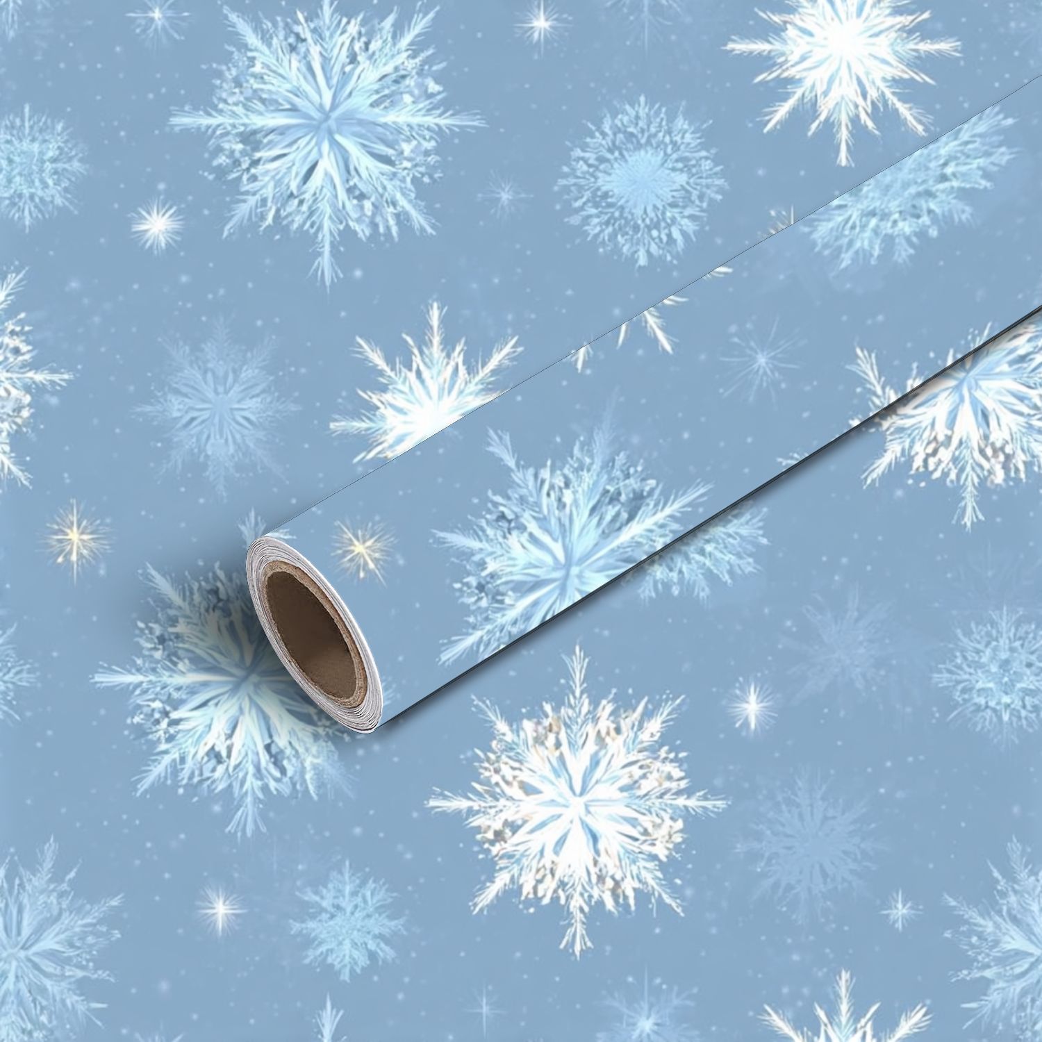 Peel and Stick Wallpaper Contact Paper snowflakes for winter christmas ...