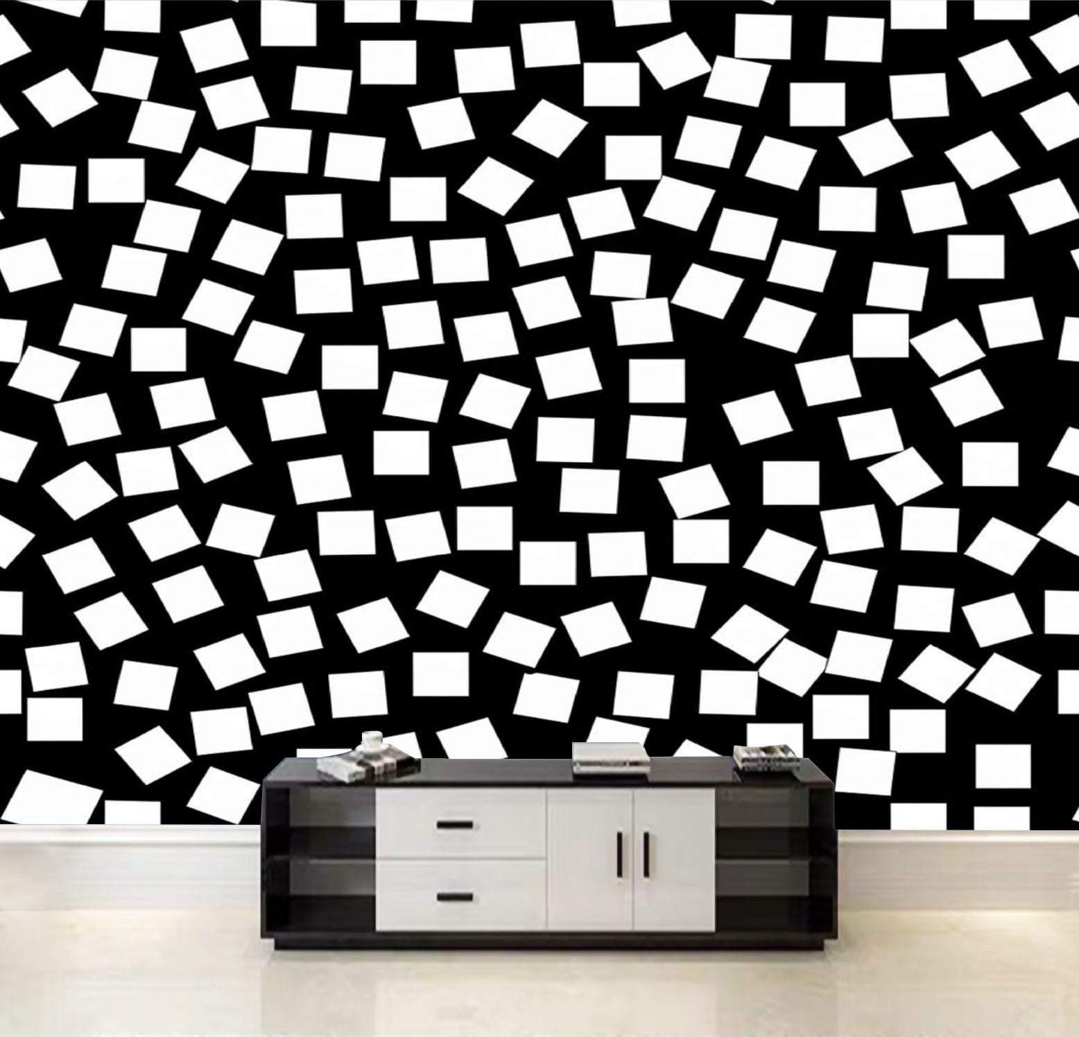 Peel and Stick Wallpaper Seamless Monochrome Texture Canvas Texture ...