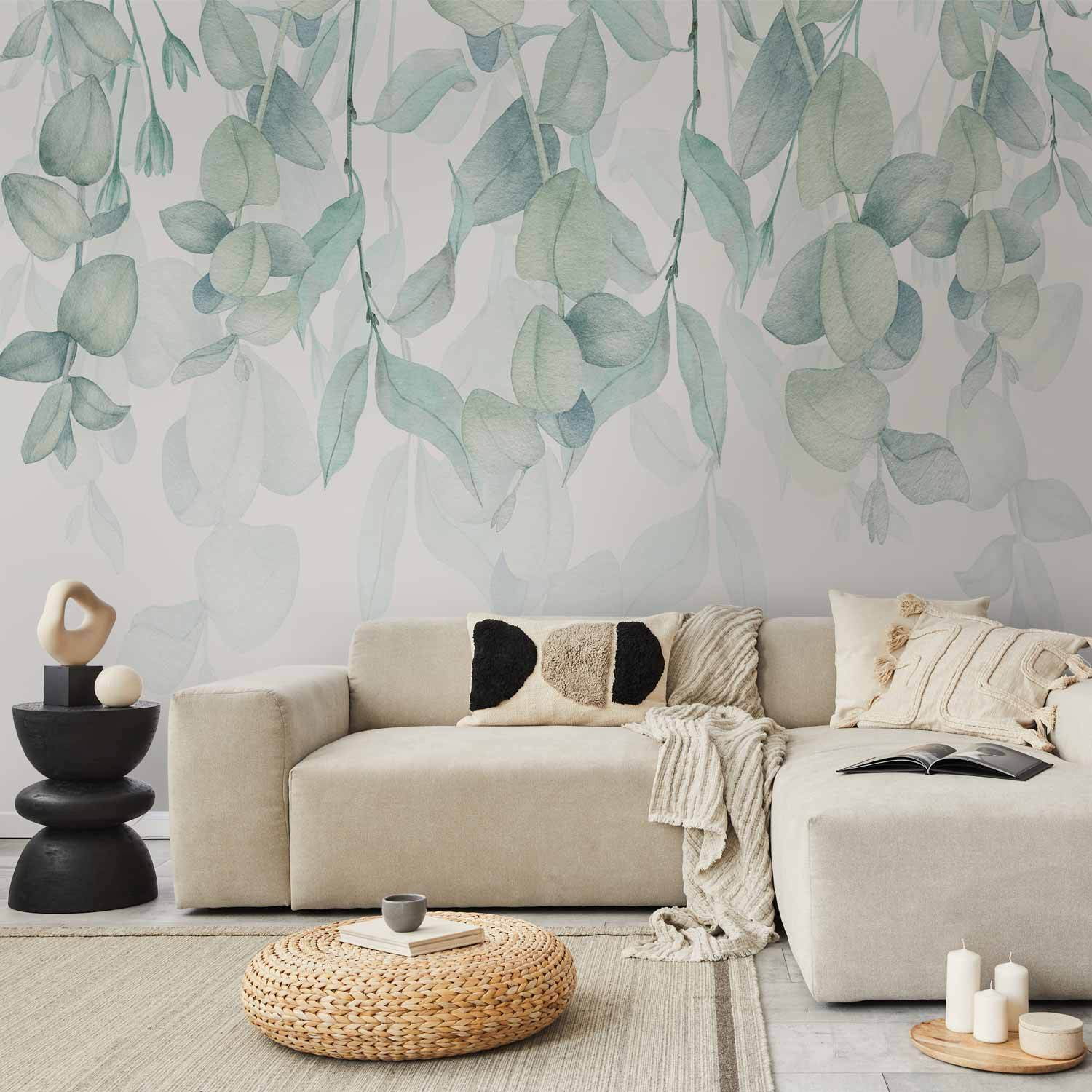Peel and stick wall mural - Pastel Flora - Walmart.com