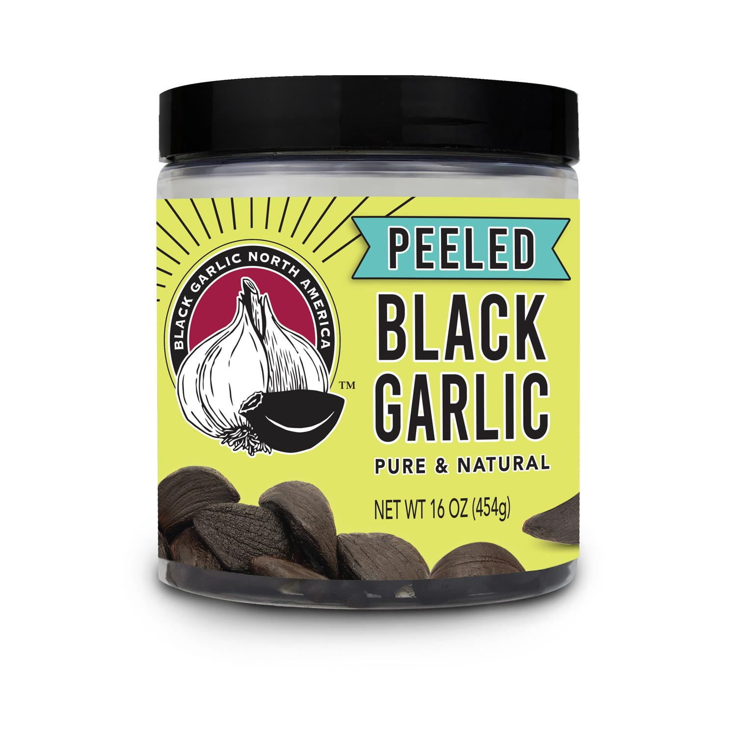 Real Clove Bulk - Peeled Black Garlic Cloves (1 lbs) Kosher Certified ...