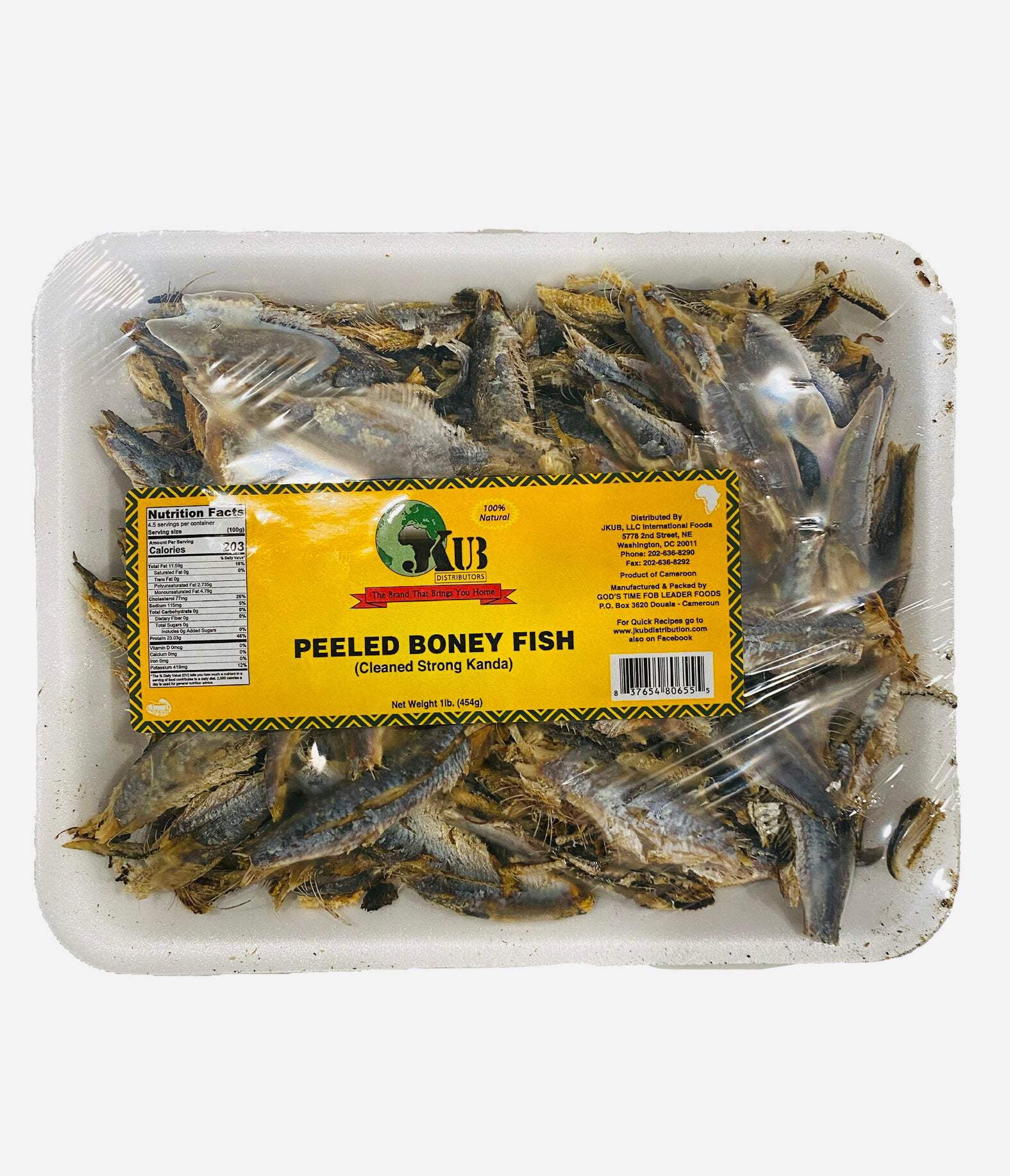 Peeled Boney Fish (Shawa/Bonga) - 8oz, Premium Dried Fish - Walmart.com