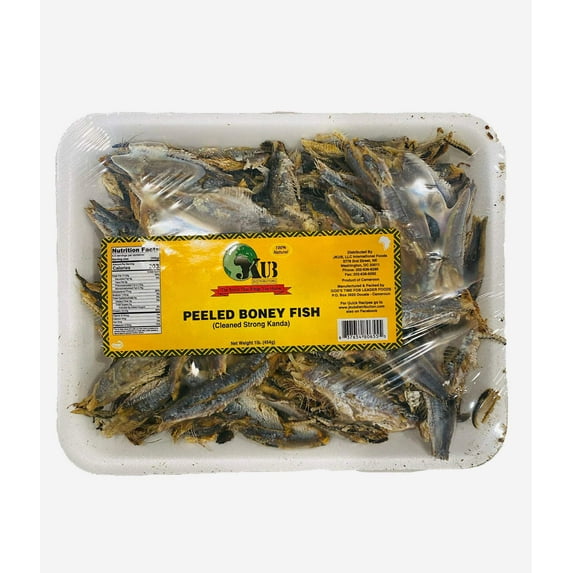 Peeled Boney Fish (Shawa/Bonga) - 8oz, Premium Dried Fish - Walmart.com