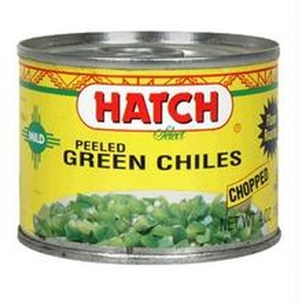 Hatch Chopped Green Chiles Mild 4 oz (Pack of 20) - Walmart.com