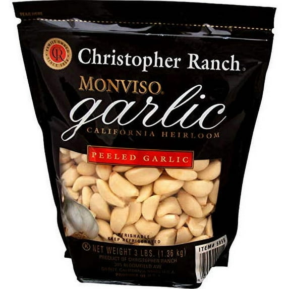 Peeled Garlic by Christopher Ranch Monviso 3lbs - Walmart.com