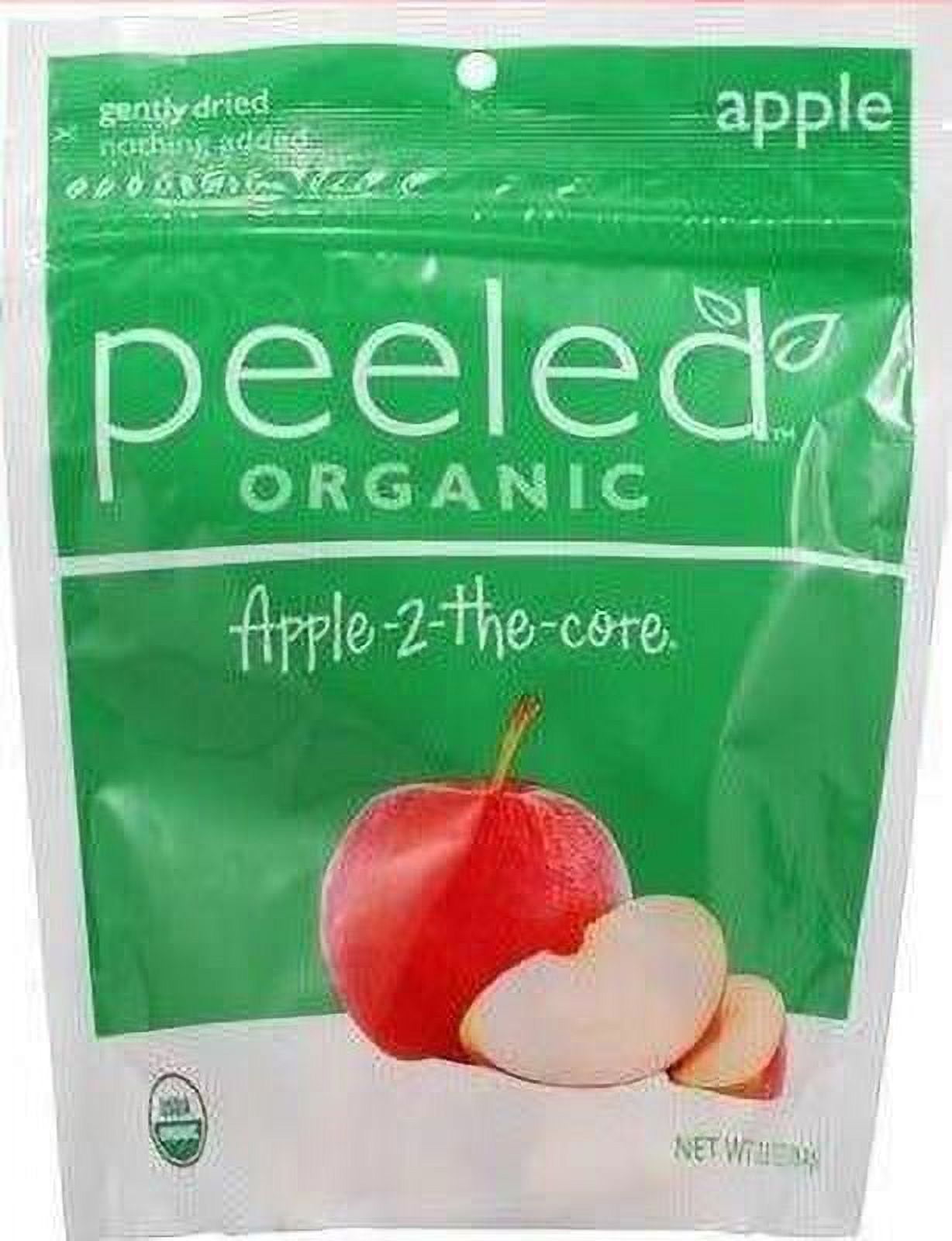 Peeled Snacks Organic Dried Apples, Gluten-Free, Vegan, Non-GMO, 2.8 ...