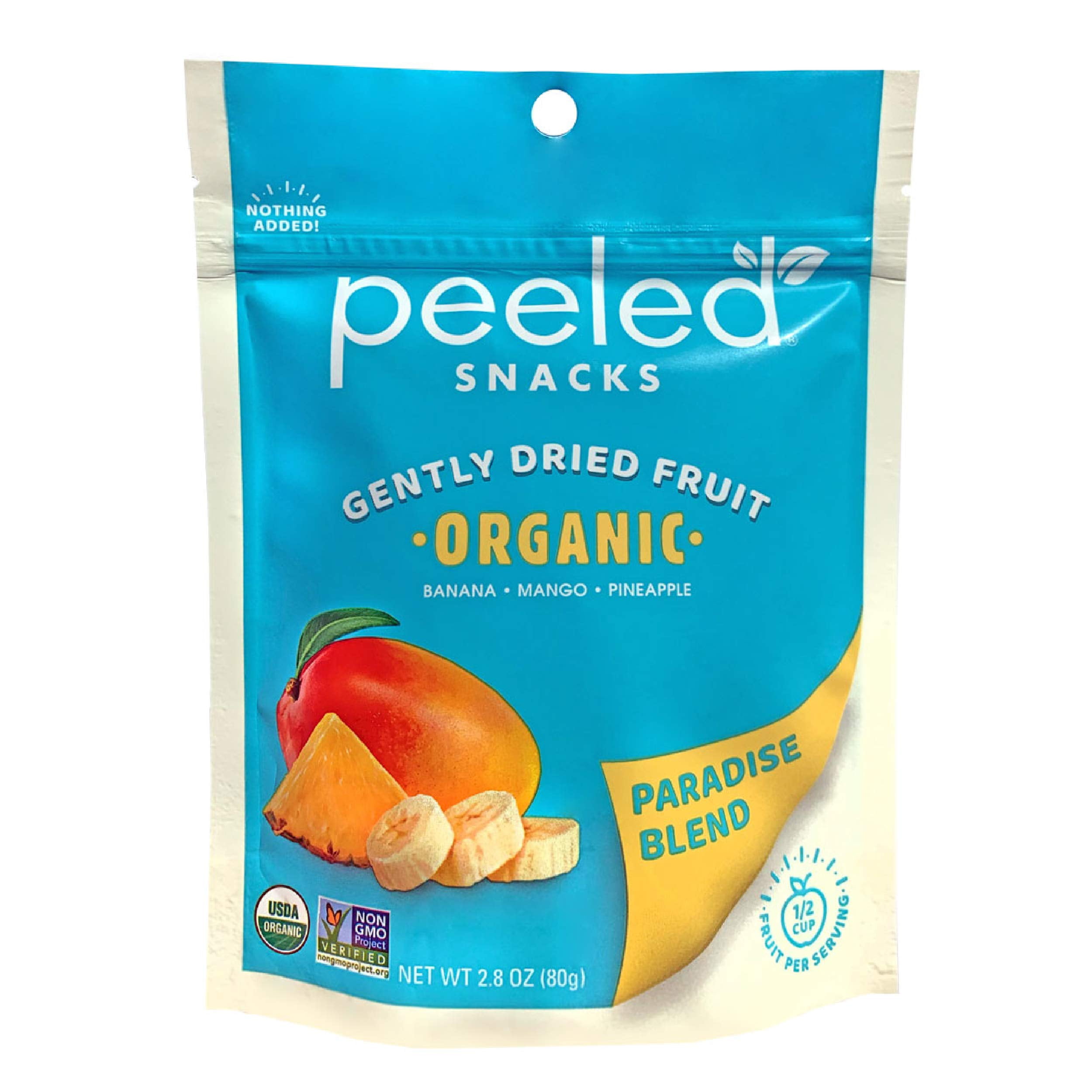 Peeled Snacks Organic Dried MZF22 Fruit, Paradise Blend with Dried ...