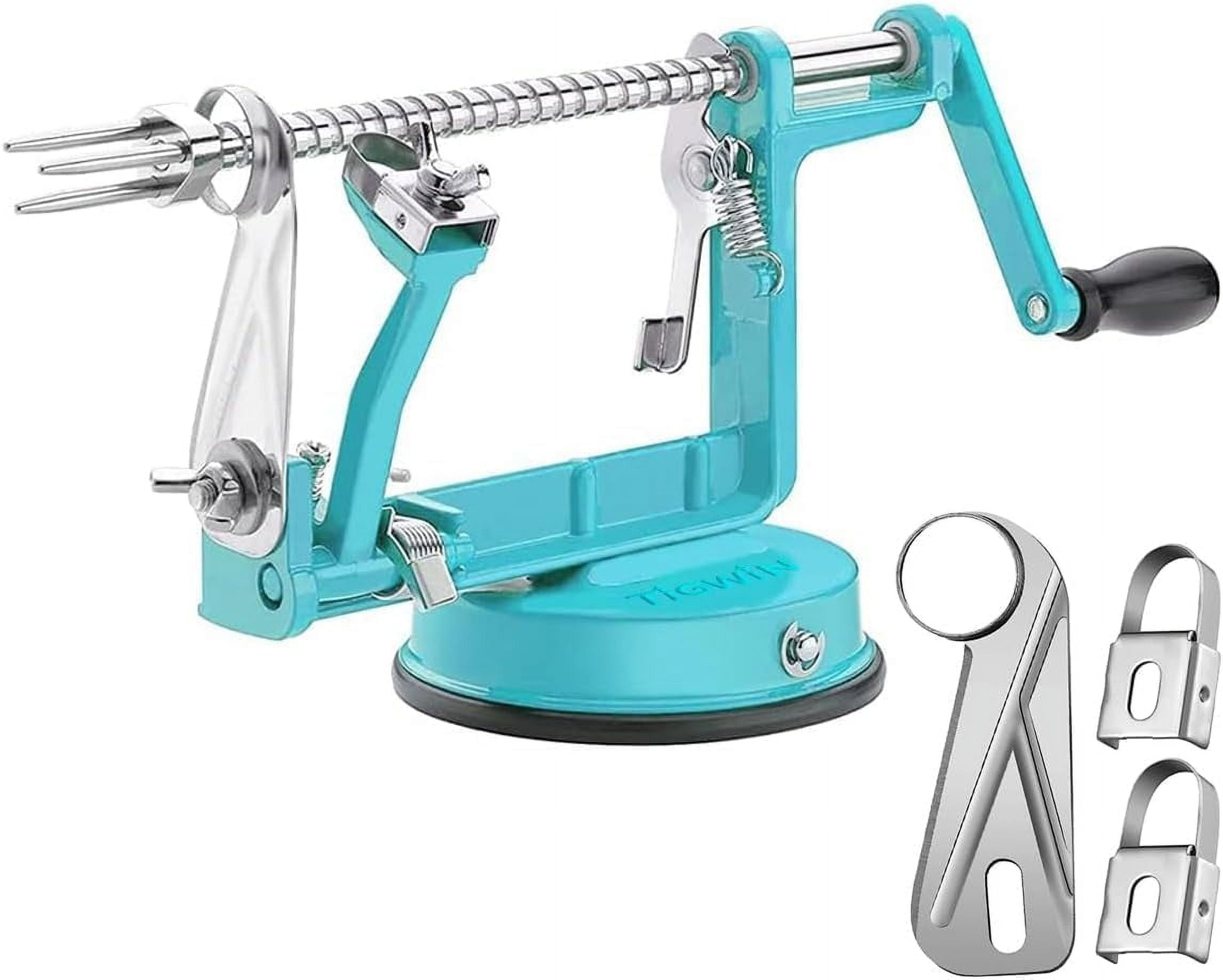 Peeler Corer, Long lasting Cast Magnesium Alloy Peeler Slicer Corer ...