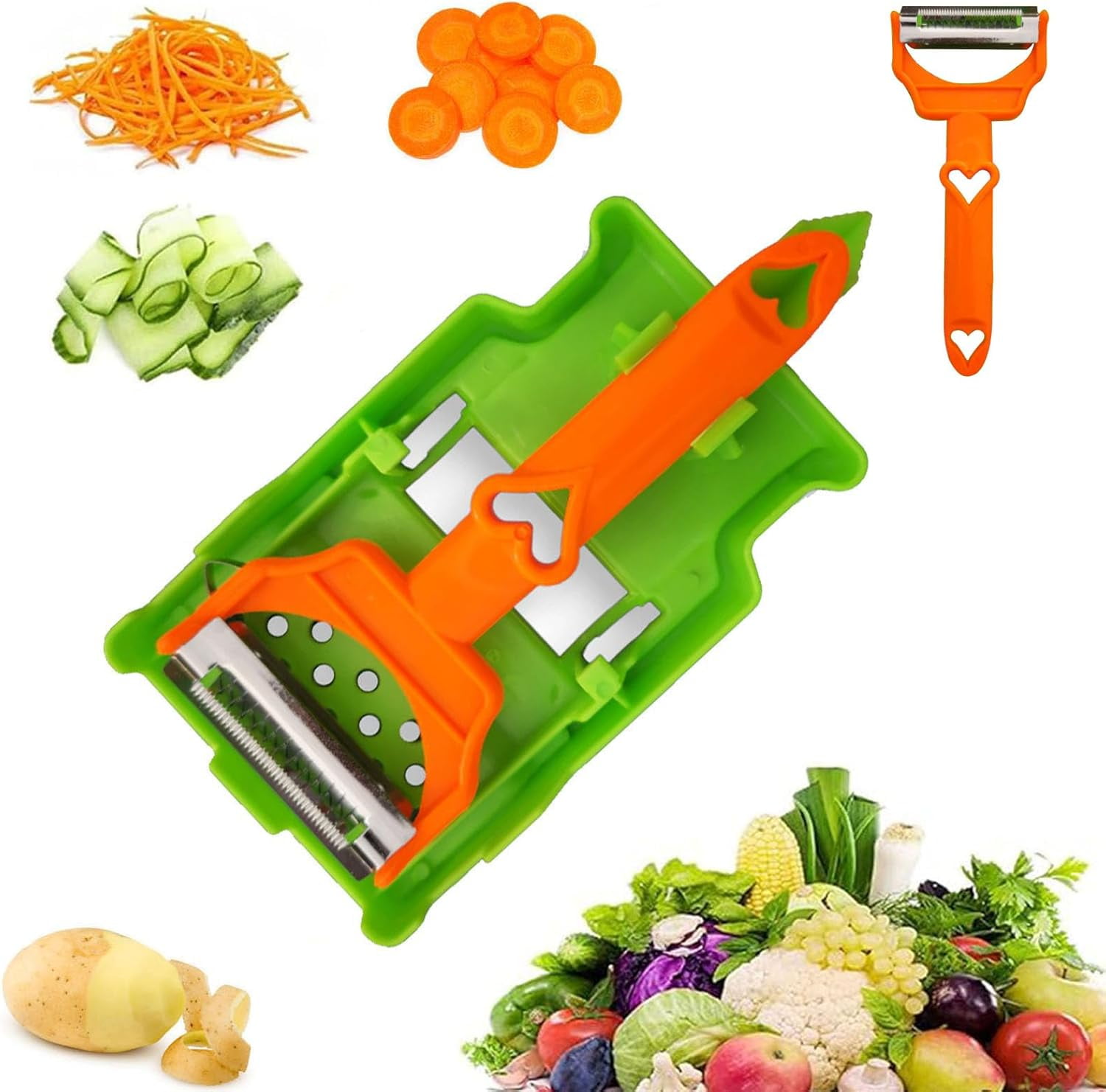 Peeler,Multi Peeler Kit,Fruit and Vegetable Peeler, Home Multi Fruit ...