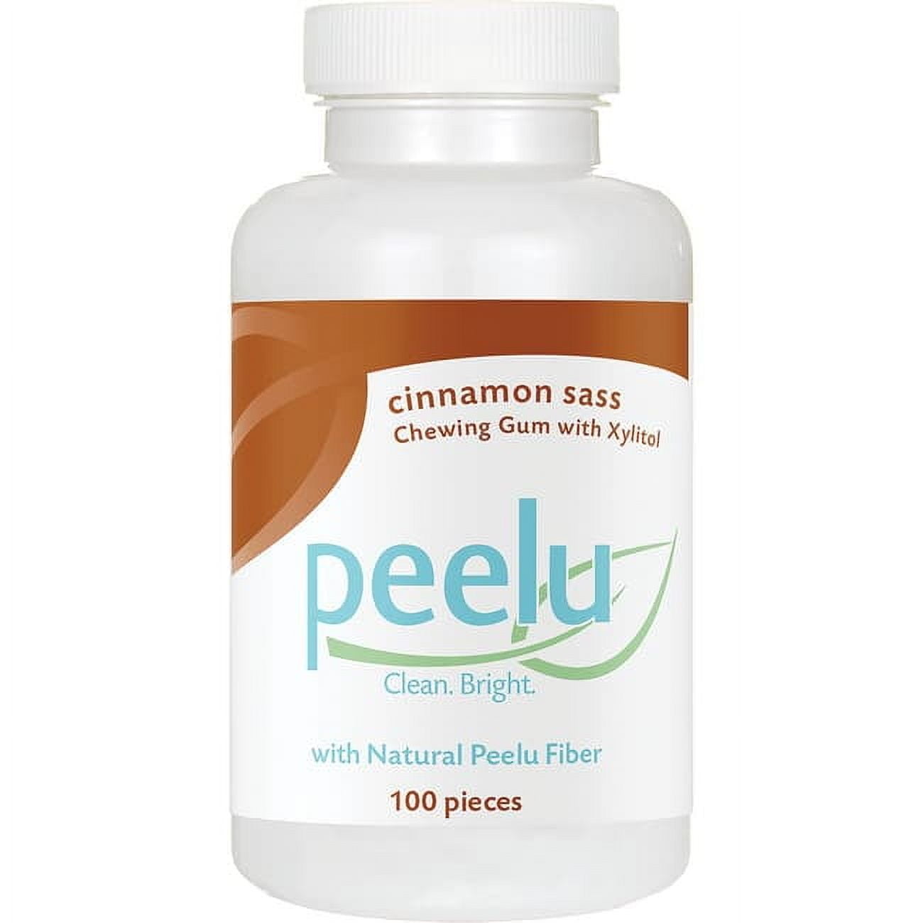 Peelu Chewing Gum - Cinnamon Sass - 100 ct - Walmart.com