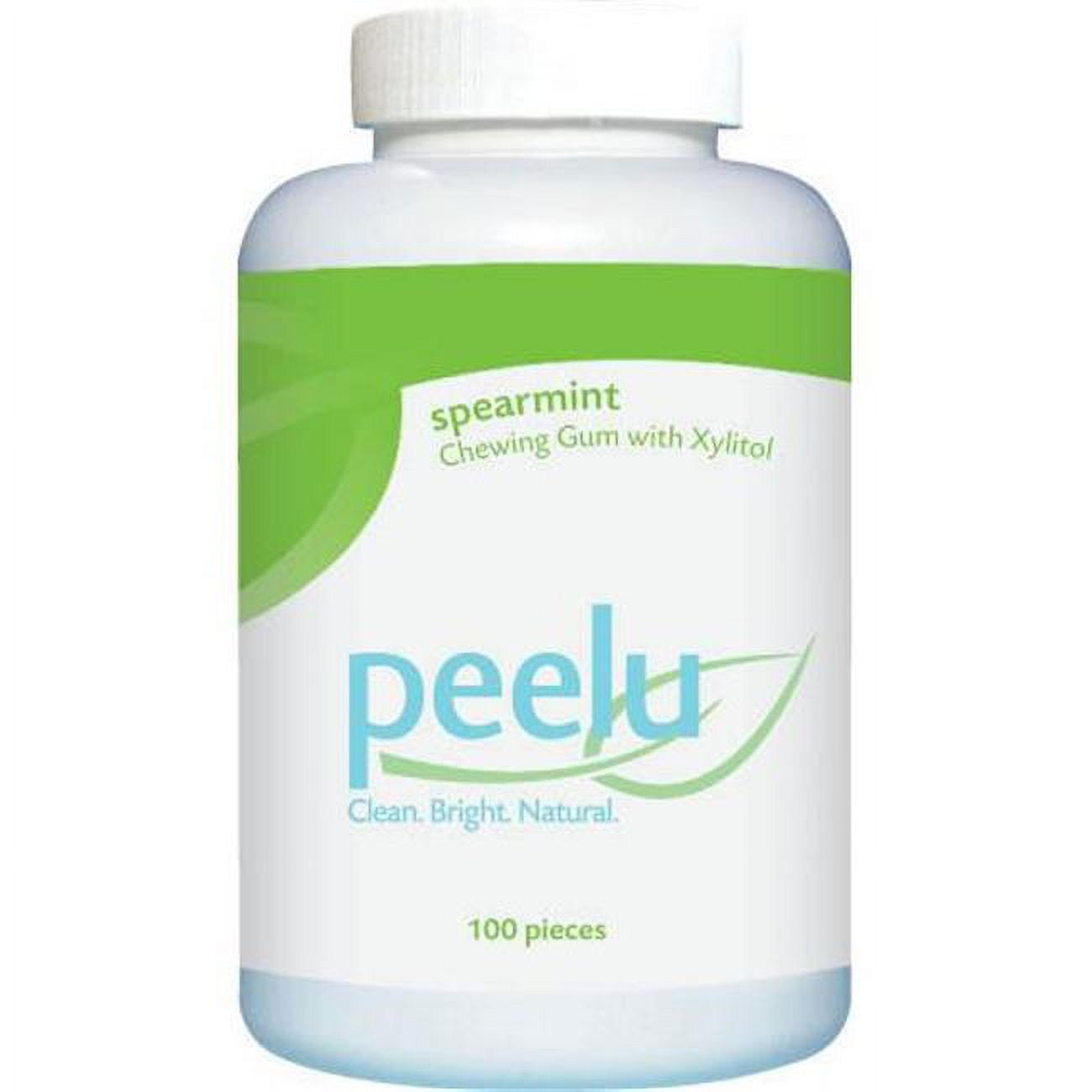 Peelu HG0380733 Chewing Gum - Spearmint, 100 Count - Walmart.com