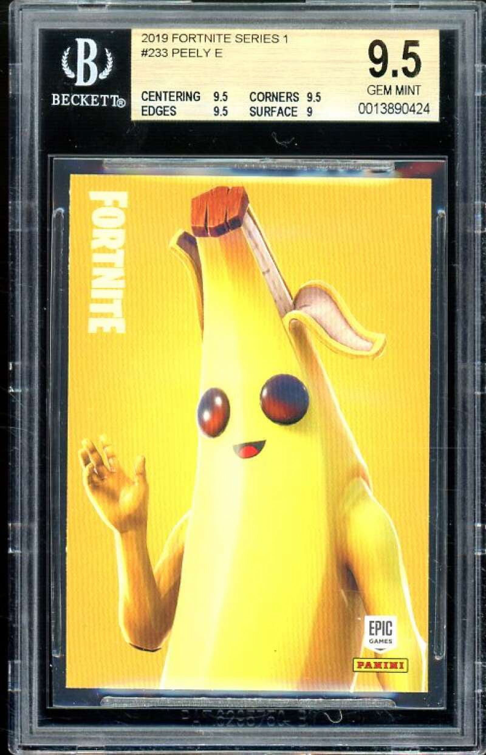 Peely Card 2019 Fortnite Series 1 USA #233 BGS 9.5 (9.5 9.5 9.5 9 ...