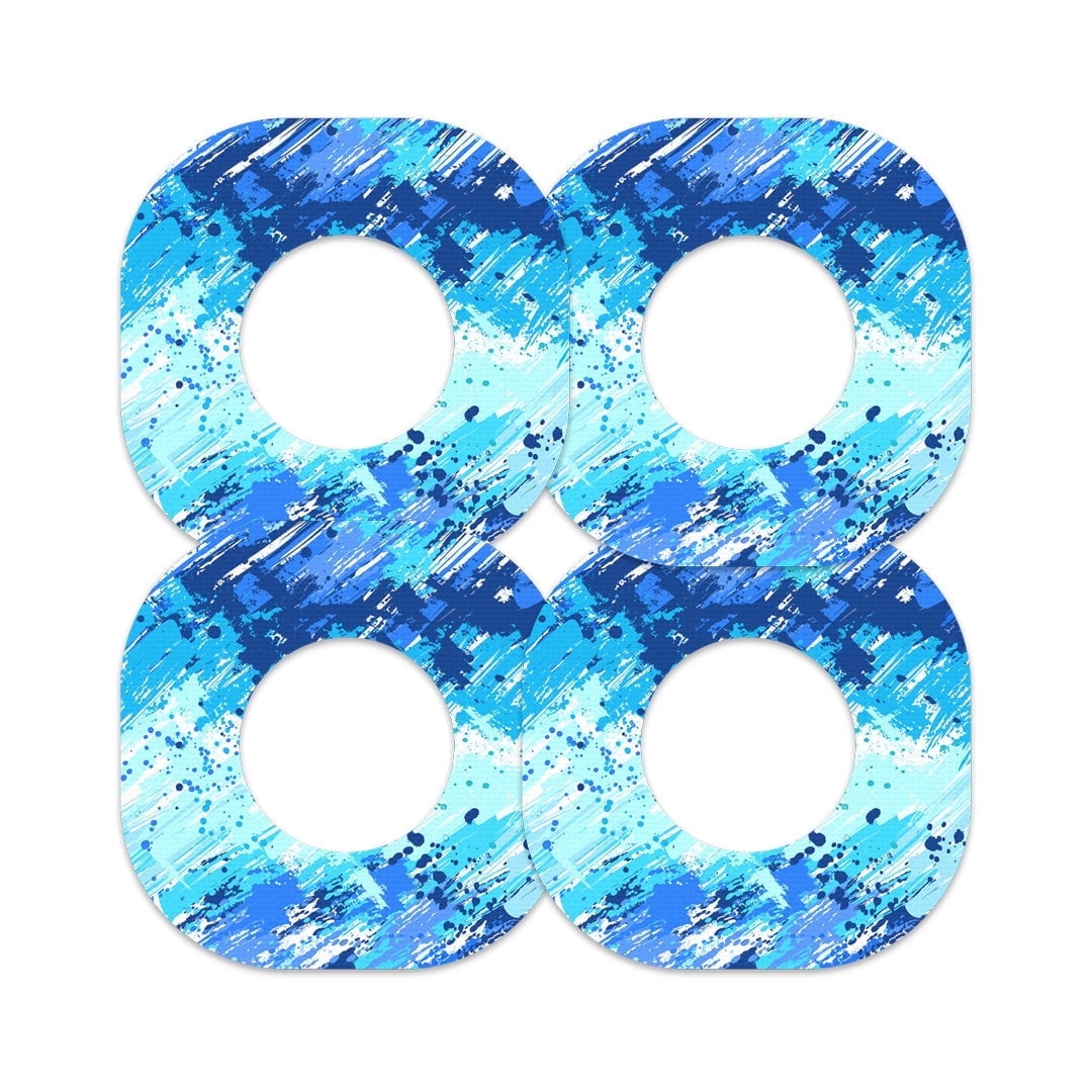Peelz Beta Blue Patch Tape Designed for the DEXCOM G7 and Stelo ...