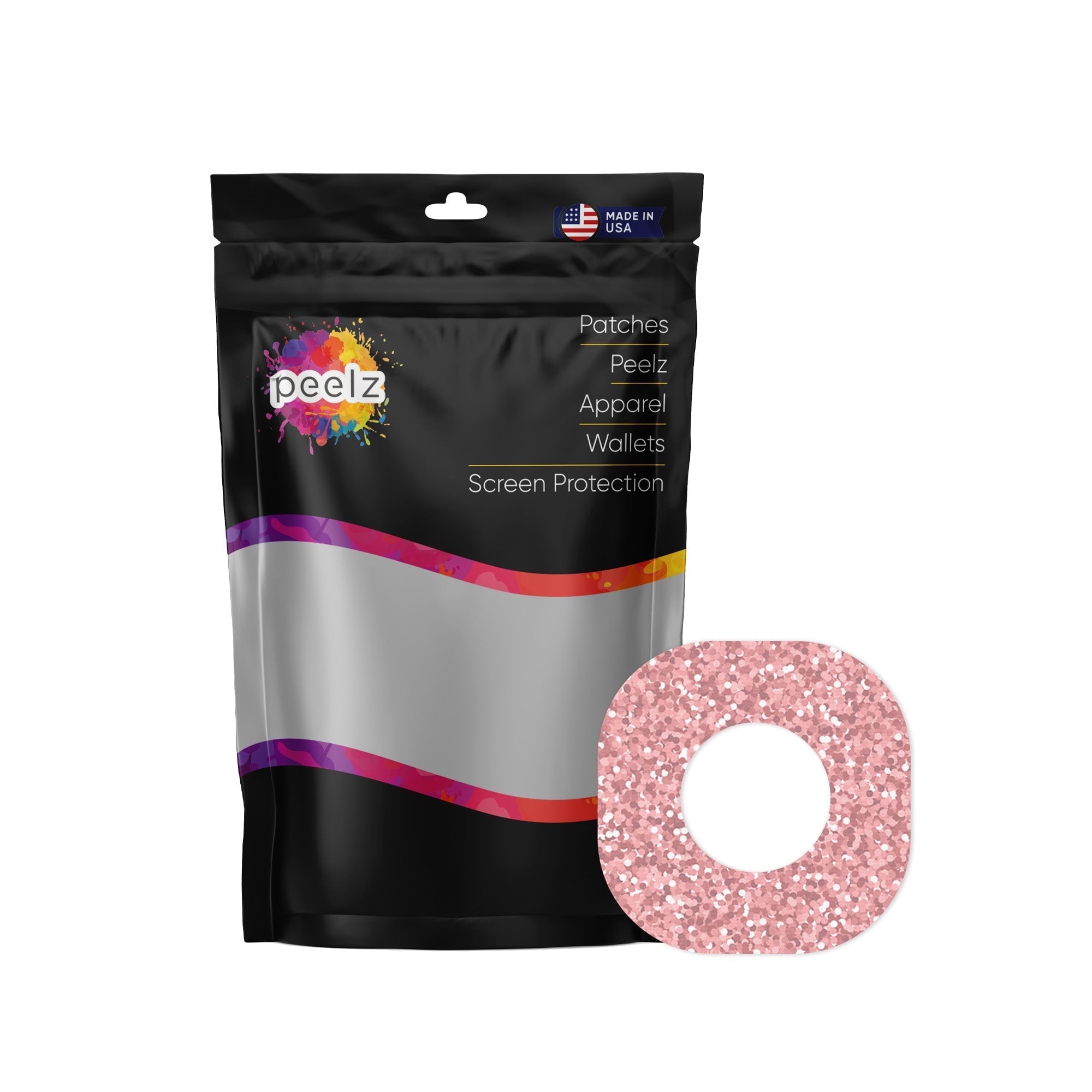 Peelz Confetti Patch Tape Designed for The DEXCOM G7 and Stelo, Secure Your Dexcom G7 Sensor or ...