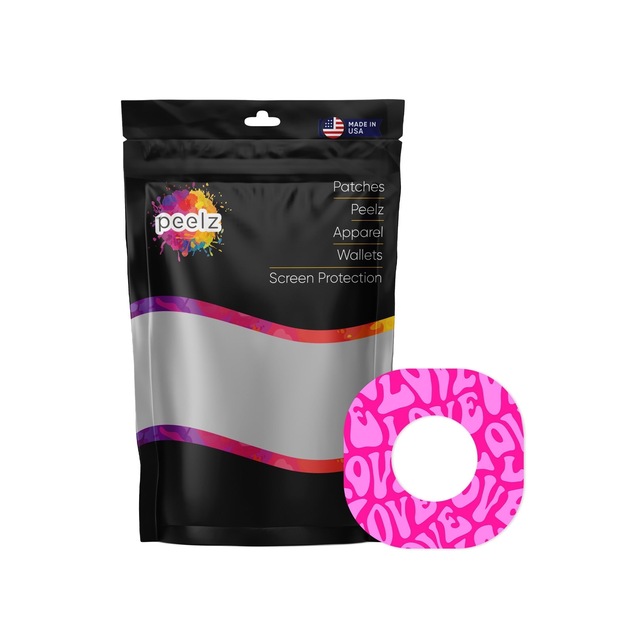 Peelz Love Patch Tape Designed for the DEXCOM G7 and Stelo - Walmart ...