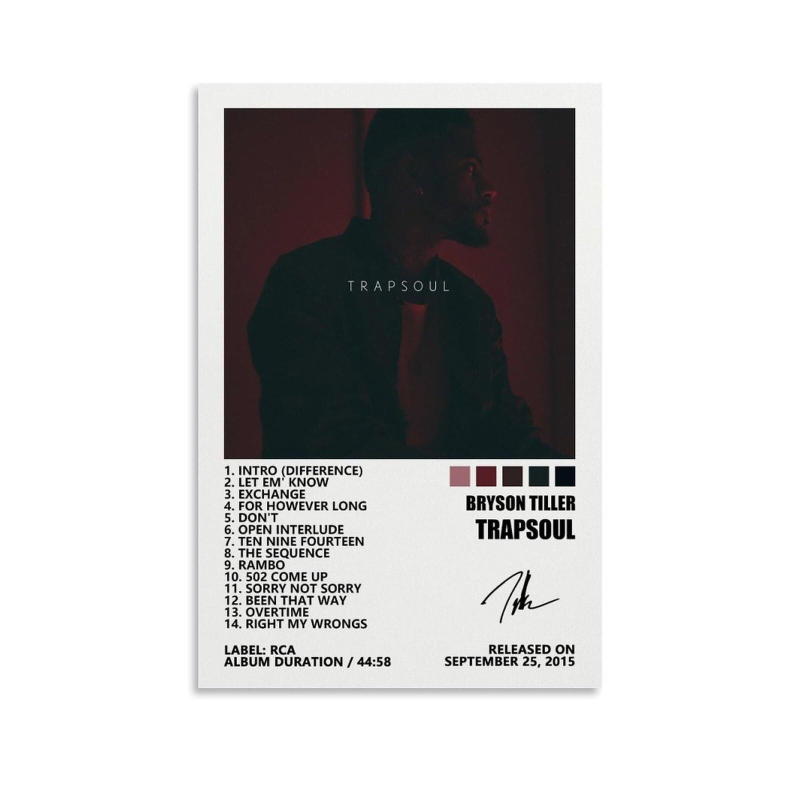 Peep Hellboy Trapsoul Music Album Cover Posters For Room Canvas Wall ...