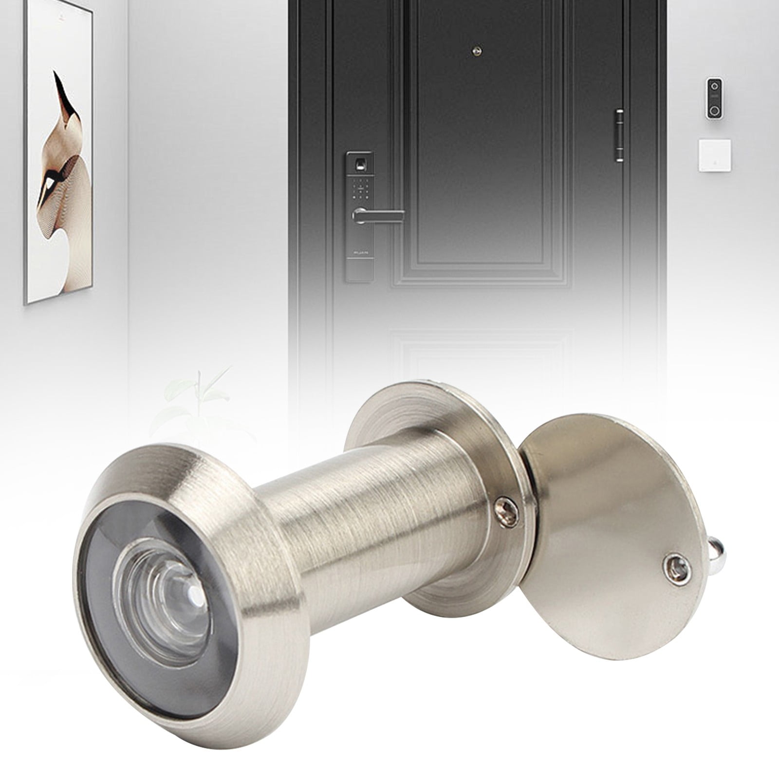 Peep Holes for Door,Limited Time Deal Door Viewer Solid Brass 220 Peephole Wide Angle Door Hole ...