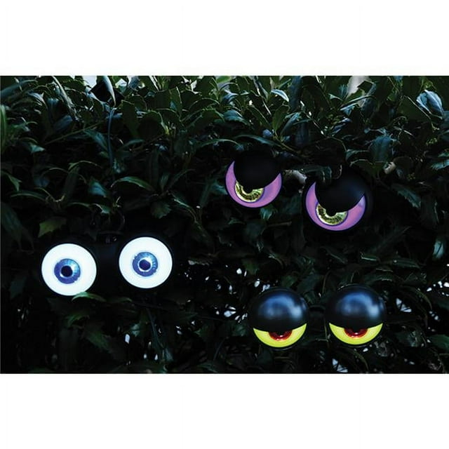 Peep N' Peepers Flashing Eyeball Halloween Lights with Battery Operated ...