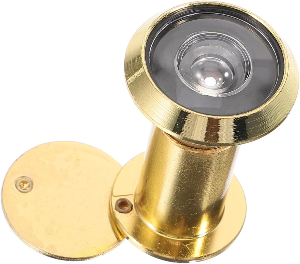 Peephole Lens with Security -mm Cover Hole Adjustable Privacy Glass ...