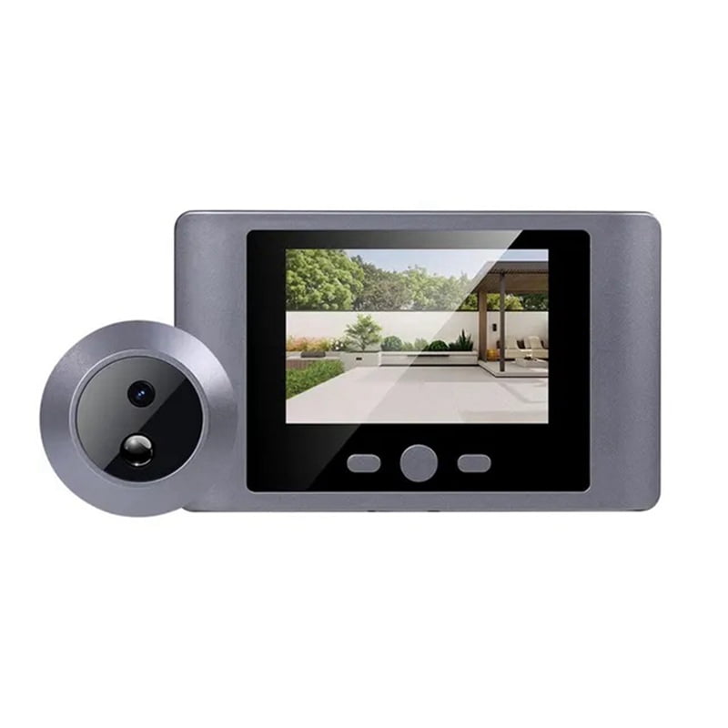 Peephole Smart Wireless Door Viewer Camera PIR Motion Detection Digital ...