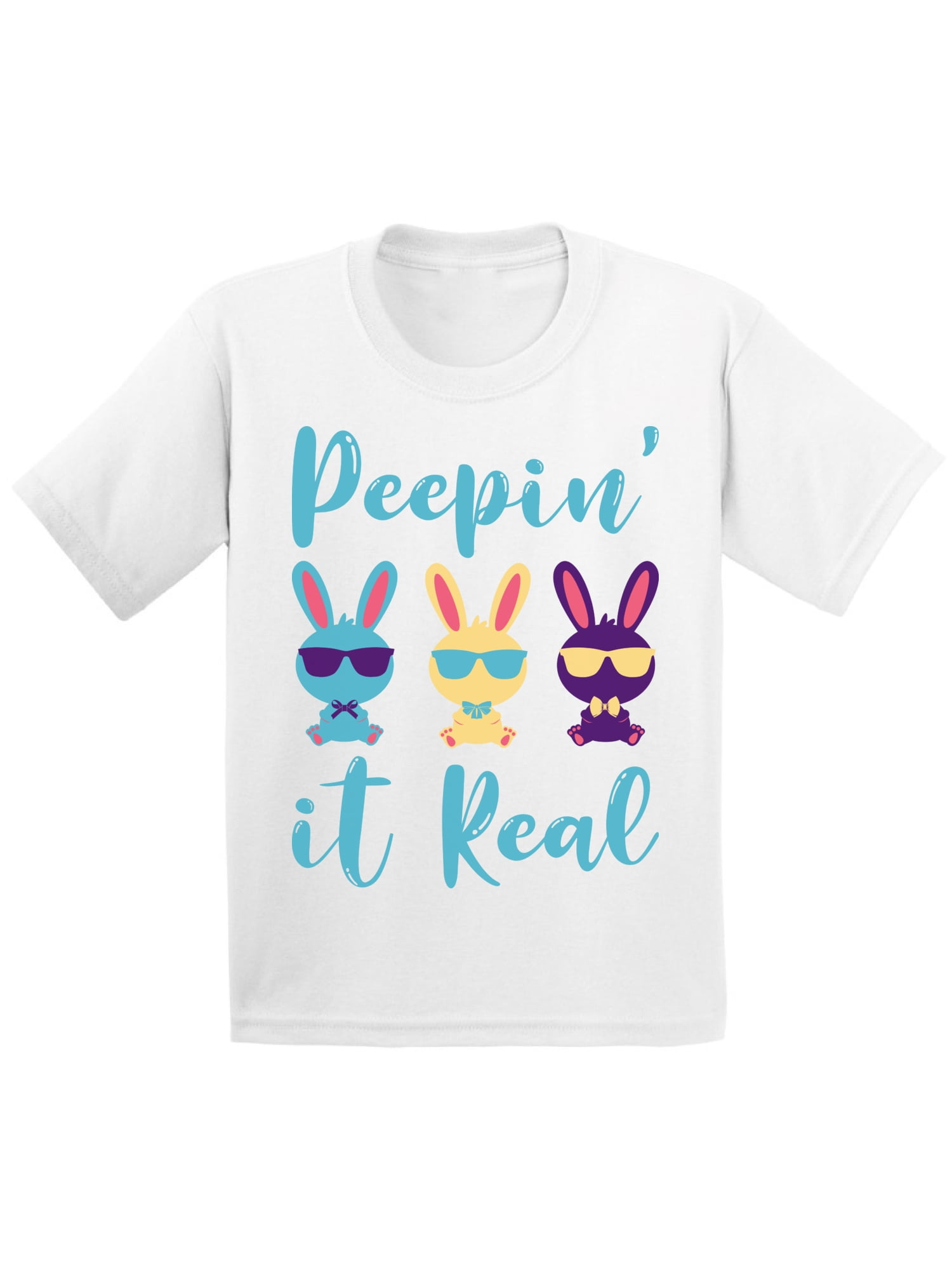 Peepin’ it Real Infant Tees for Baby Girl 24th Month Easter Baby Boy ...