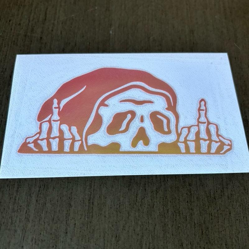 Peeping Reaper Decal - Ideal for Decoration and Personalization car ...