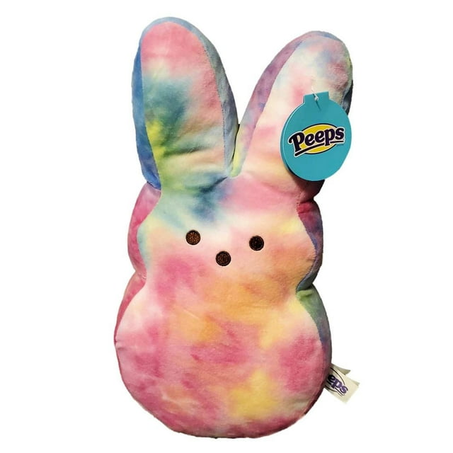 Peeps 15" Plush Bunny Tie Dye - Walmart.com